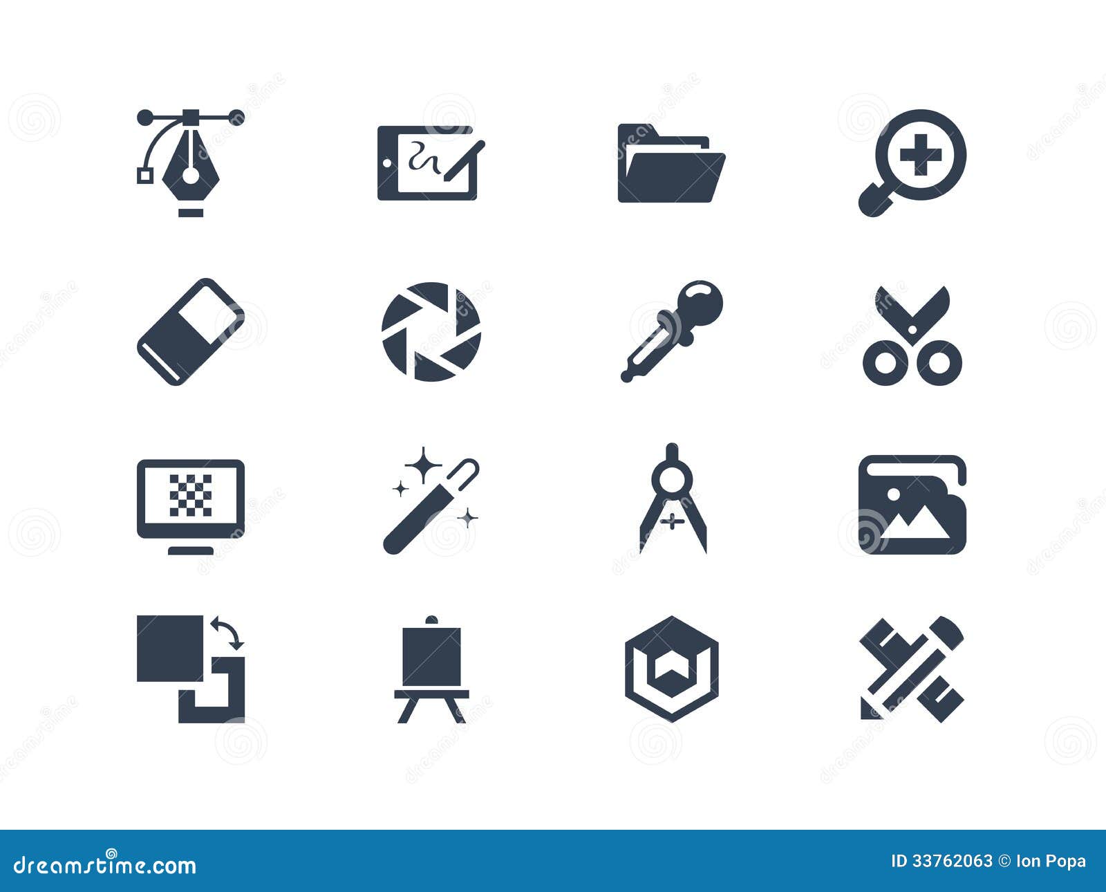 Graphic design icons stock vector. Illustration of internet - 33762063