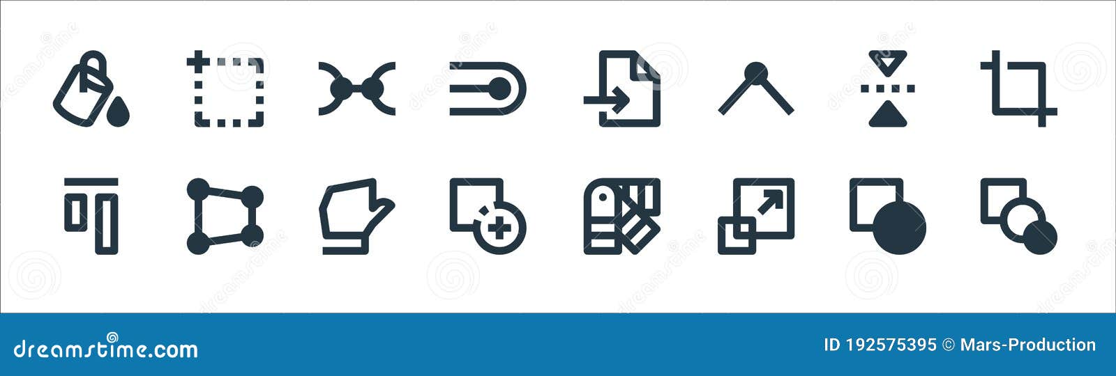 Linear Resize Icon From Arrows Outline Collection. Thin Line Resize ...