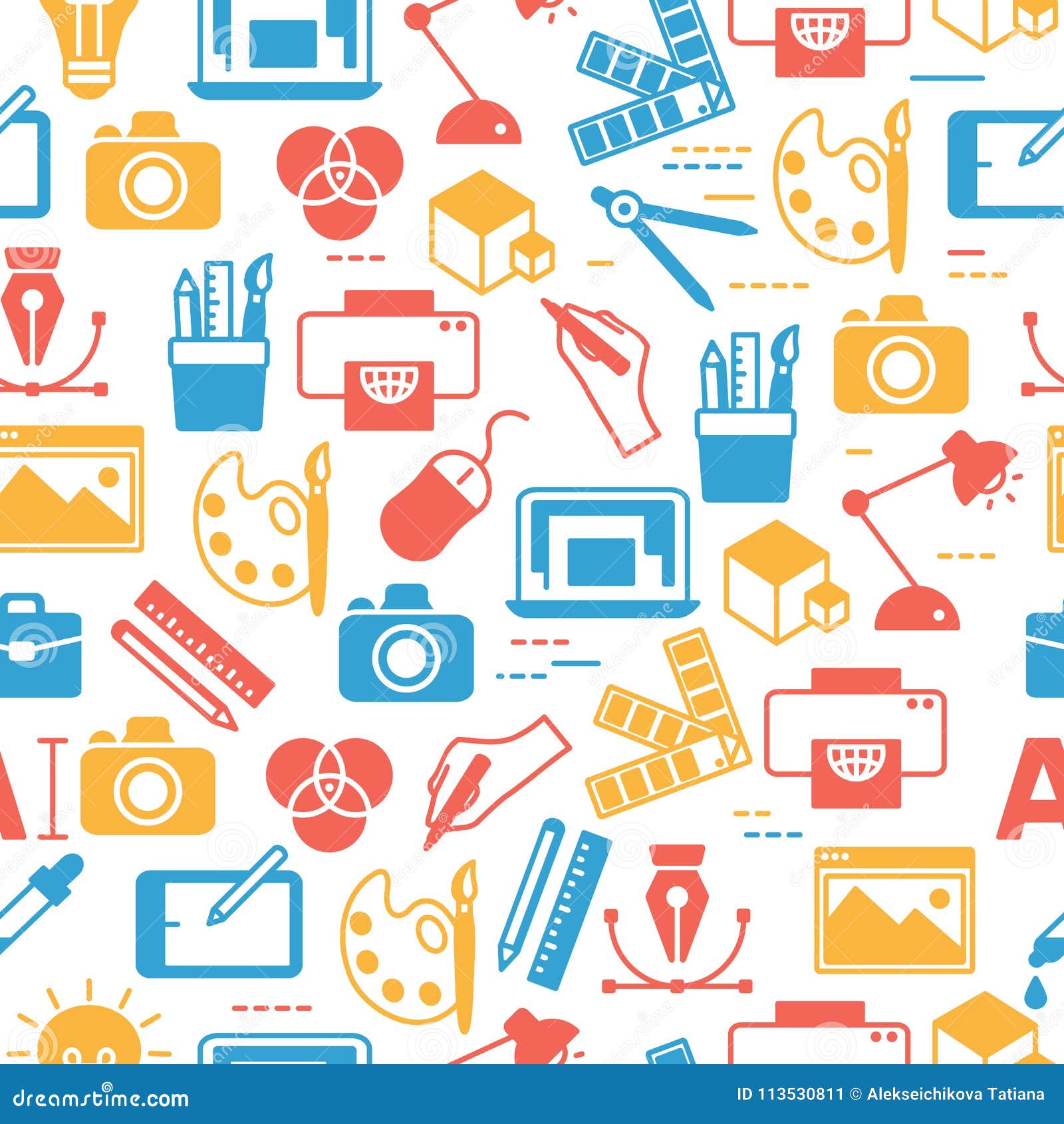 Graphic Design Minimal Pattern. Stock Vector - Illustration of element ...