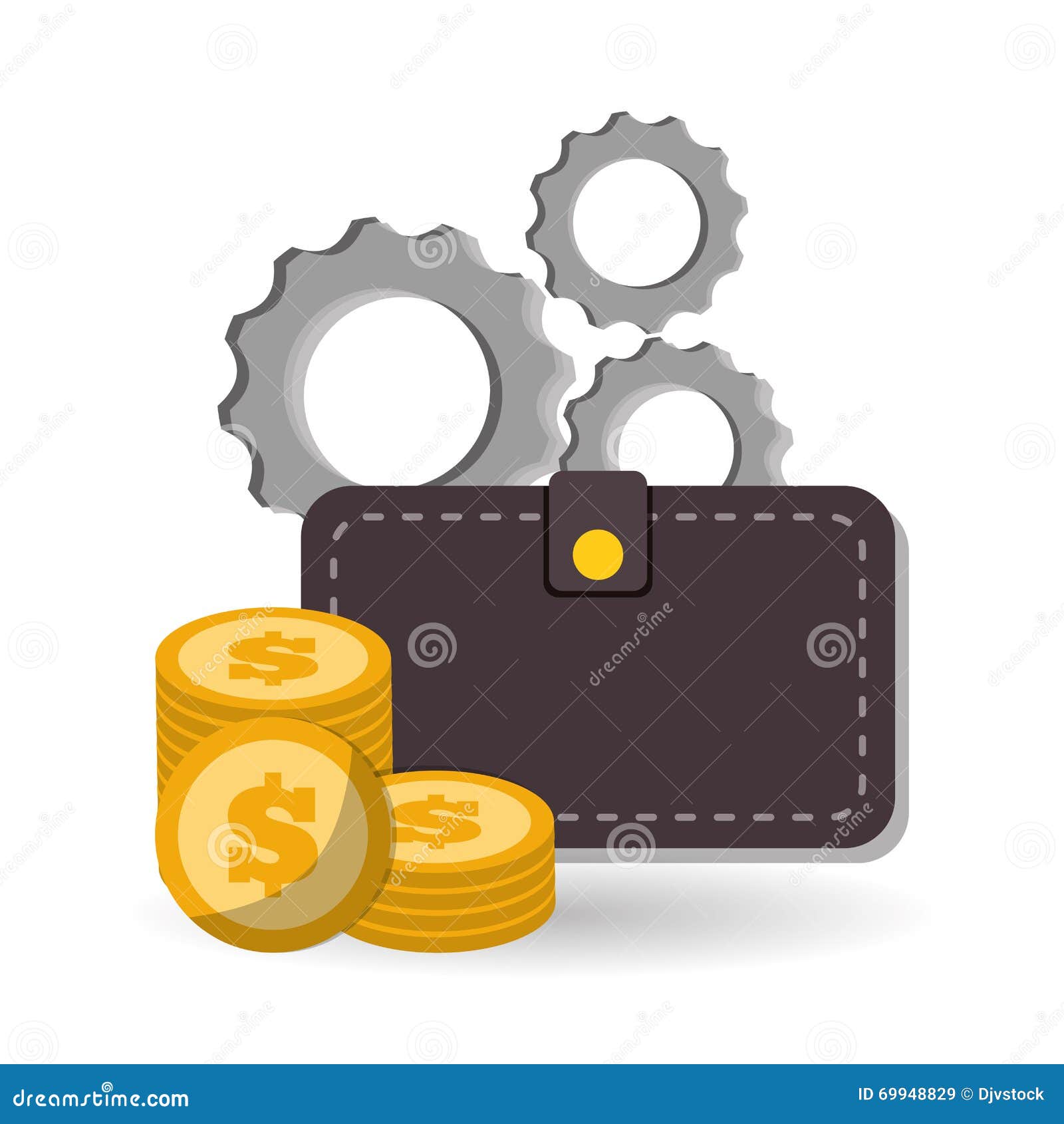 Graphic Design of Money , Vector Illustration Stock Vector ...