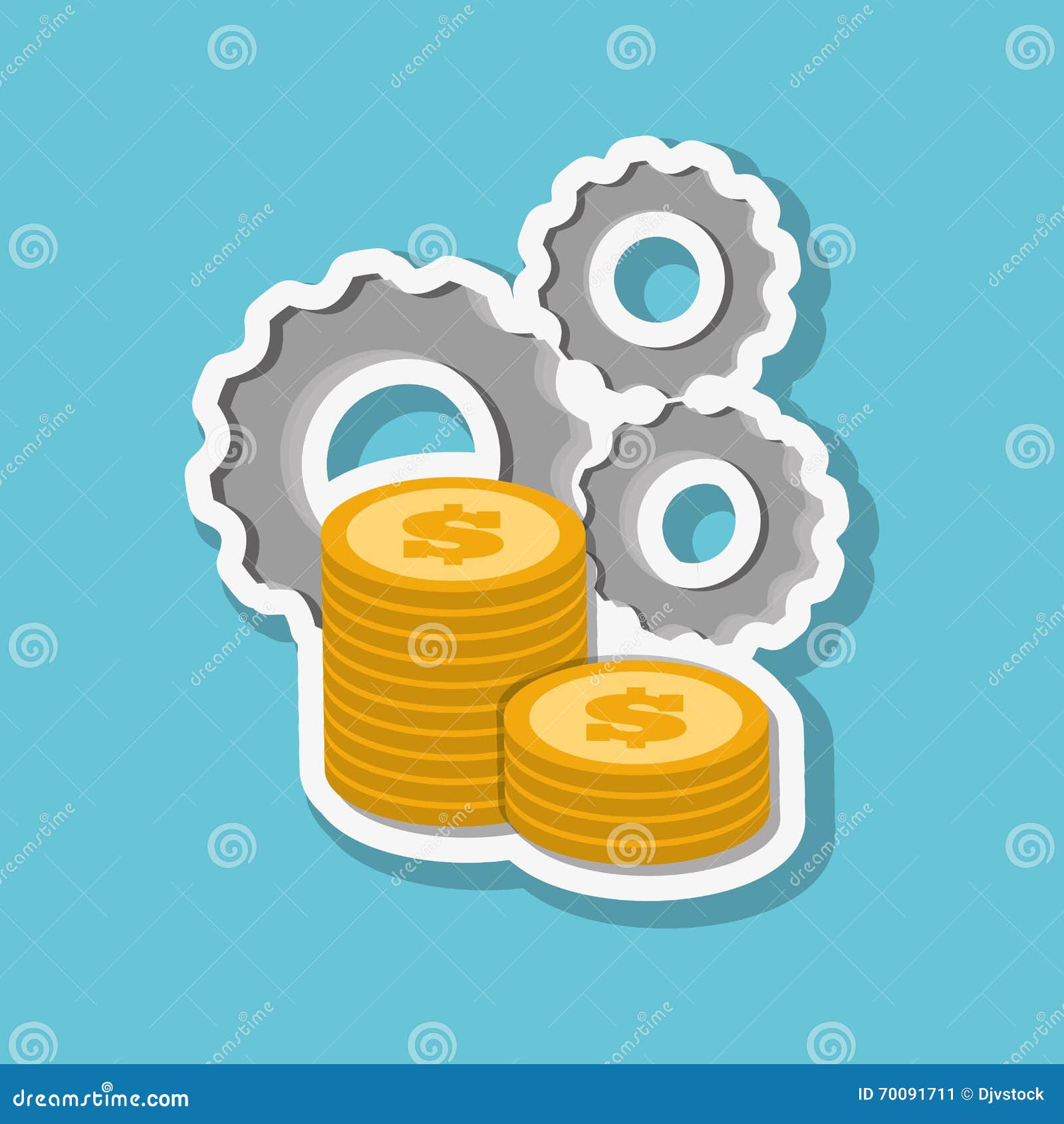 Graphic Design of Money , Vector Illustration Stock Vector ...
