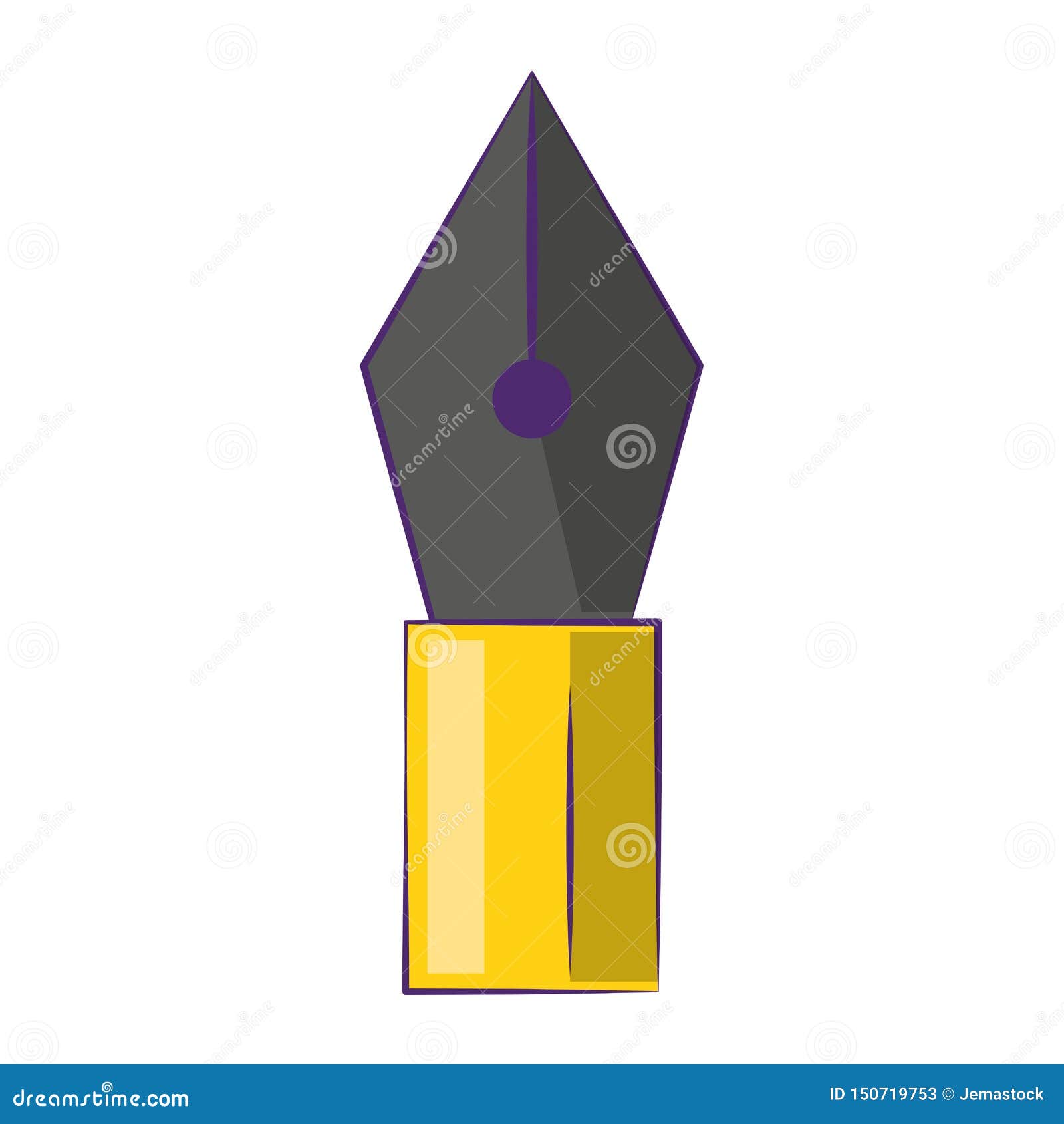 Graphic Design Pen Symbol Isolated Stock Vector - Illustration of ...