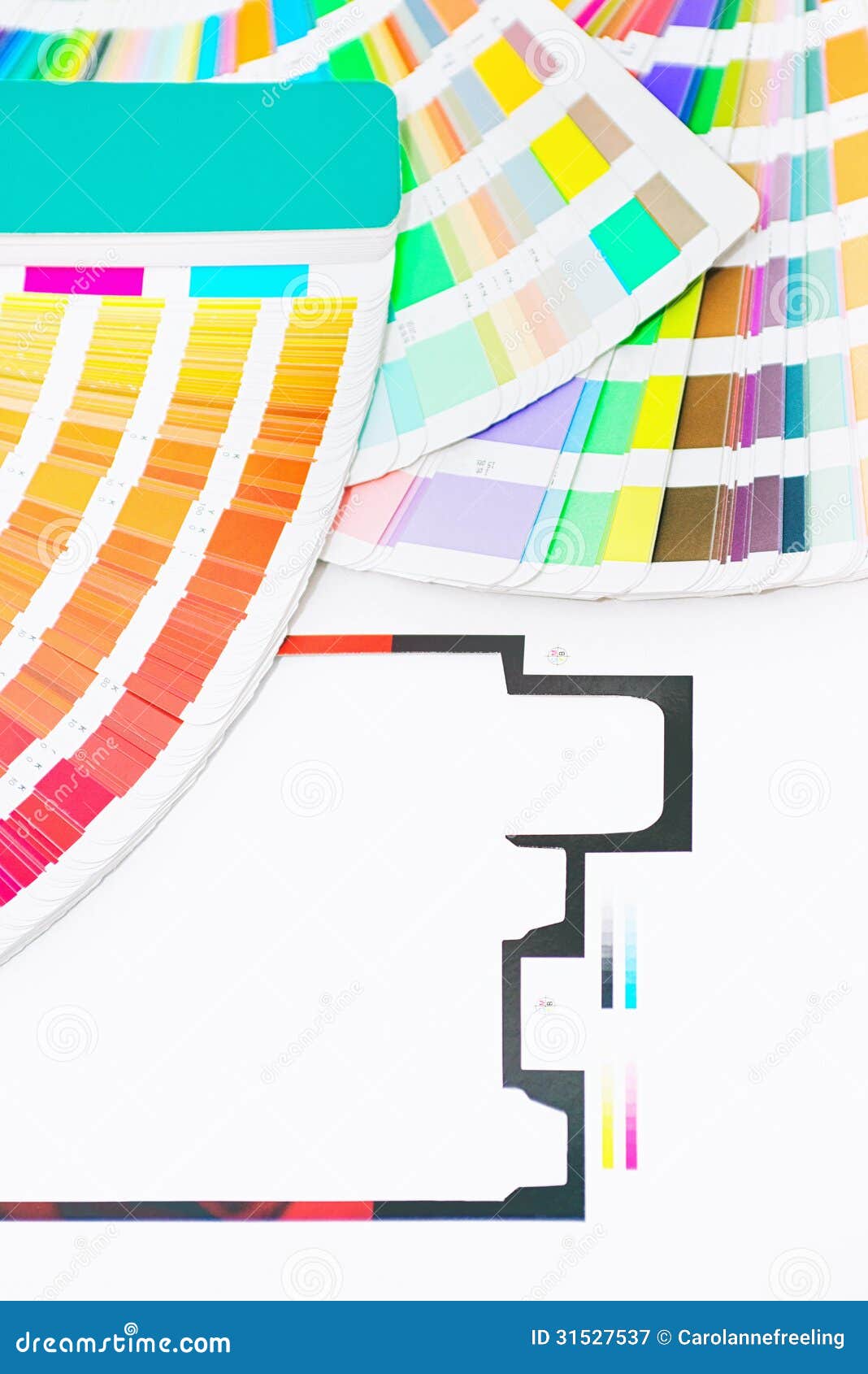 Graphic Design and Printing Stock Image - Image of cmyk, concept: 31527537
