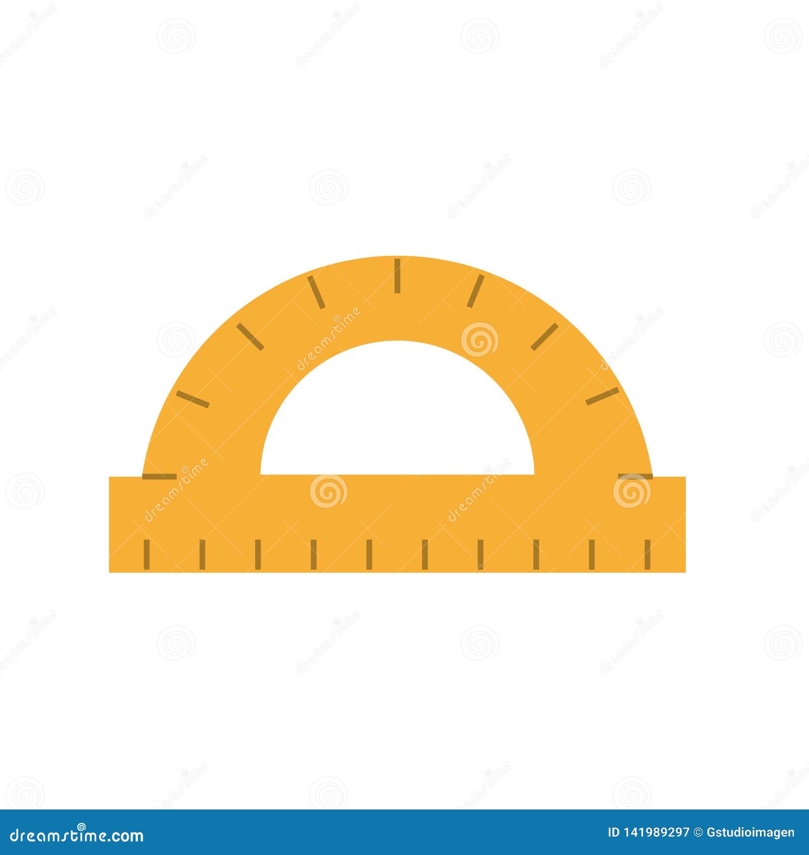 Graphic Design Protractor Angle Measure Tool Stock Vector ...