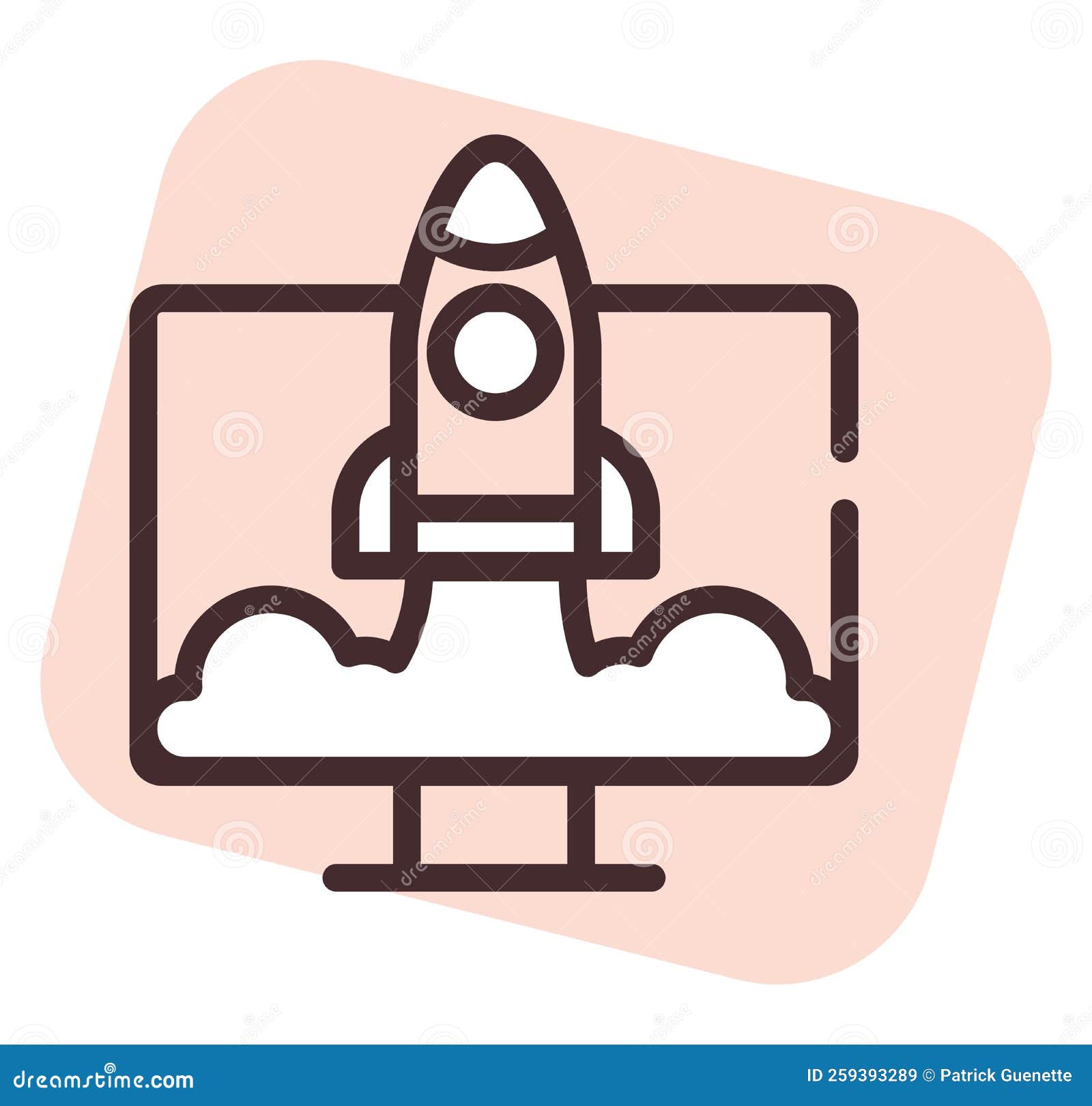 Graphic Design Start Up, Icon Stock Vector - Illustration of background ...