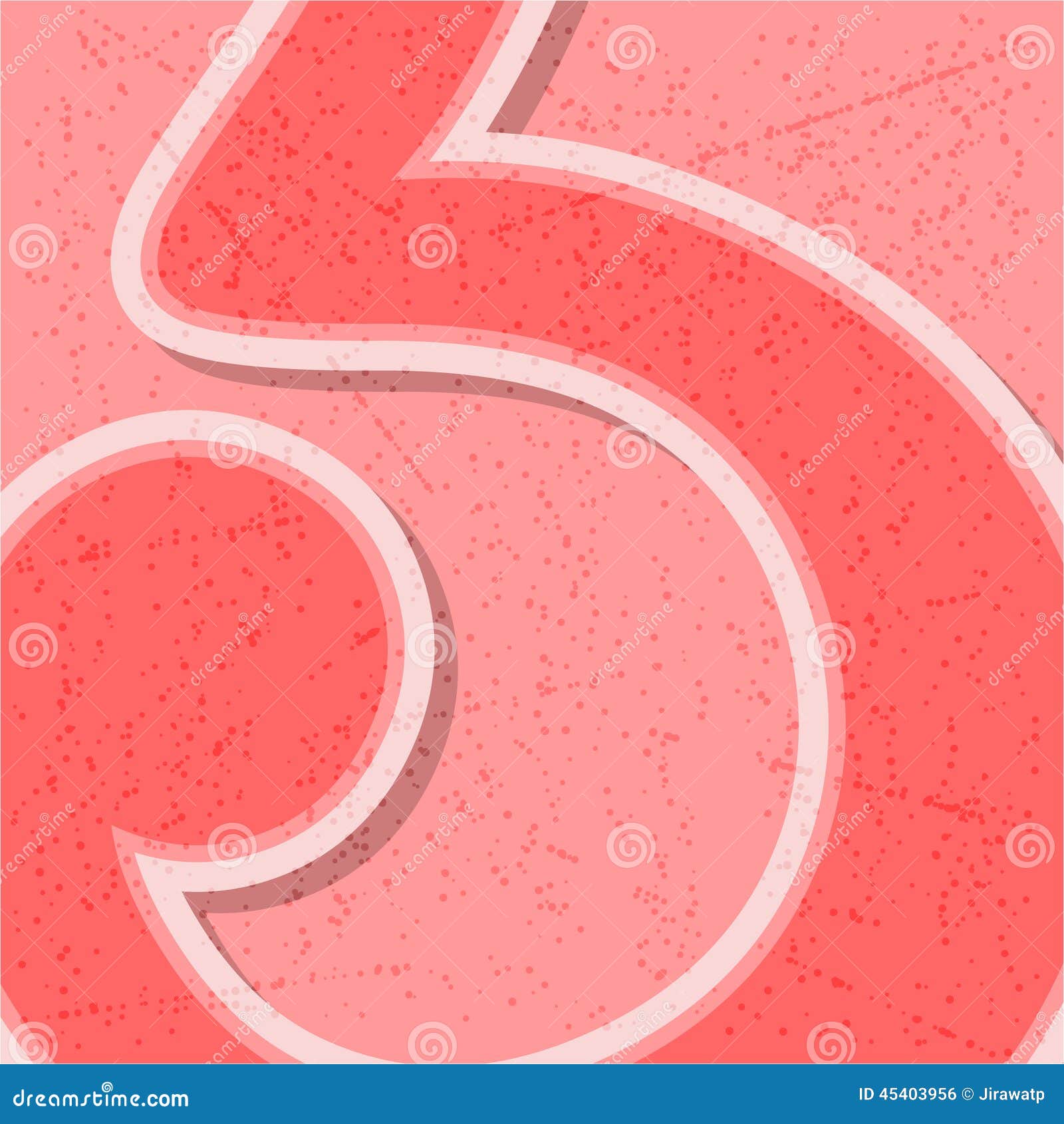 Graphic Design Thailand Numbers. Stock Vector - Illustration of ...