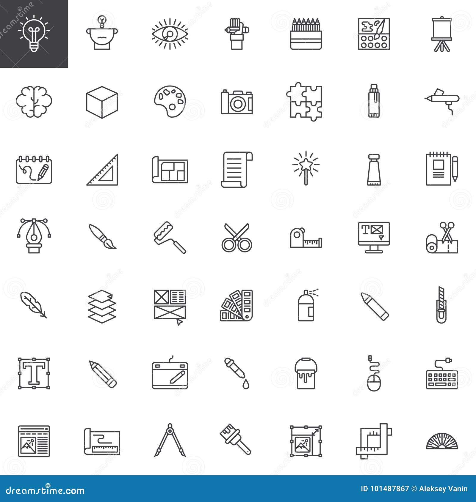 Graphic Design Tools Line Icons Set Stock Vector - Illustration of lamp ... Graphic Design Tools Line Icons Set Stock Vector - Illustration of lamp ...