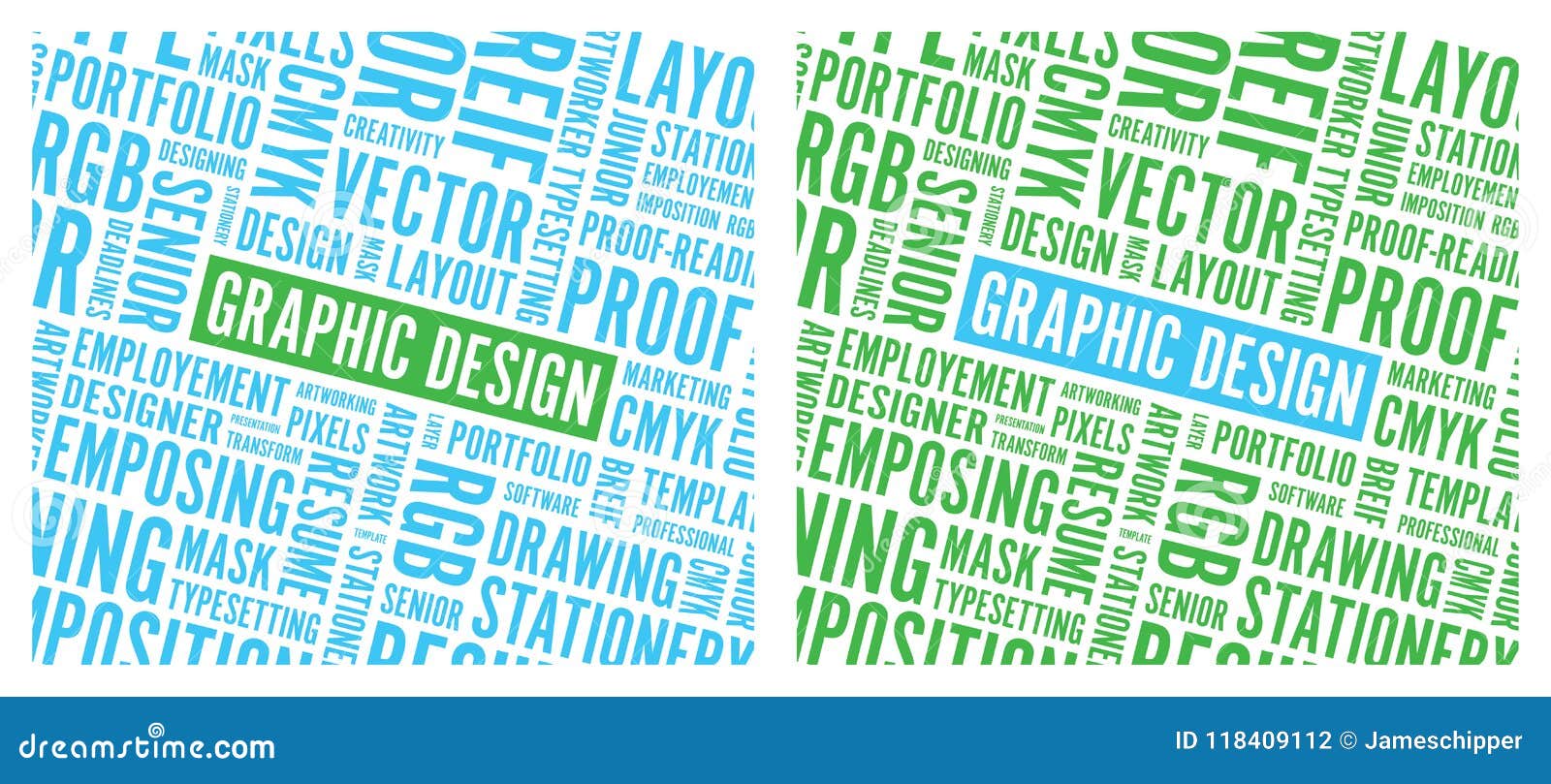 Graphic Design Word Background Stock Vector - Illustration of marketing ...