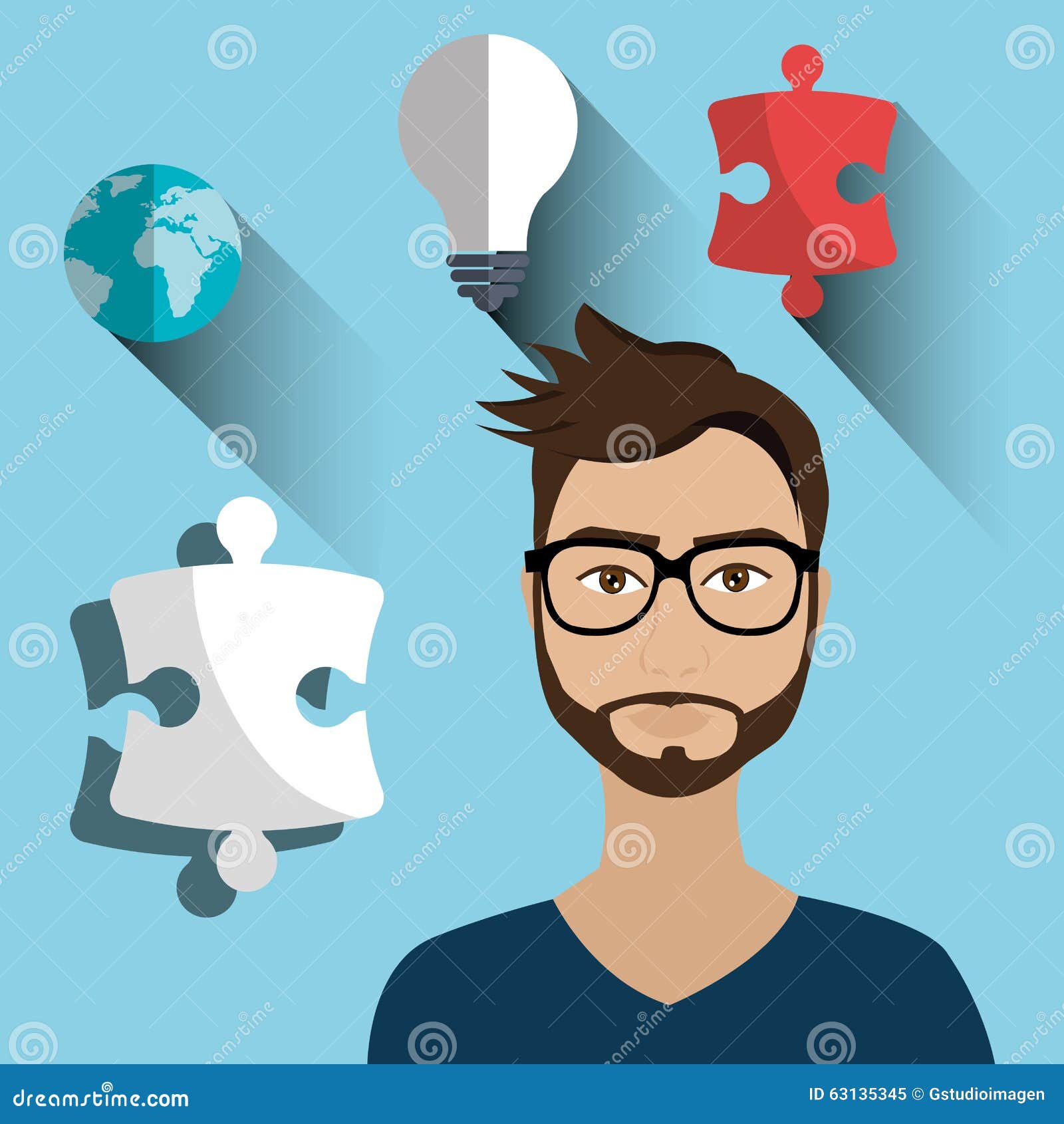 Graphic Design Work Occupation, Stock Illustration - Illustration of ...