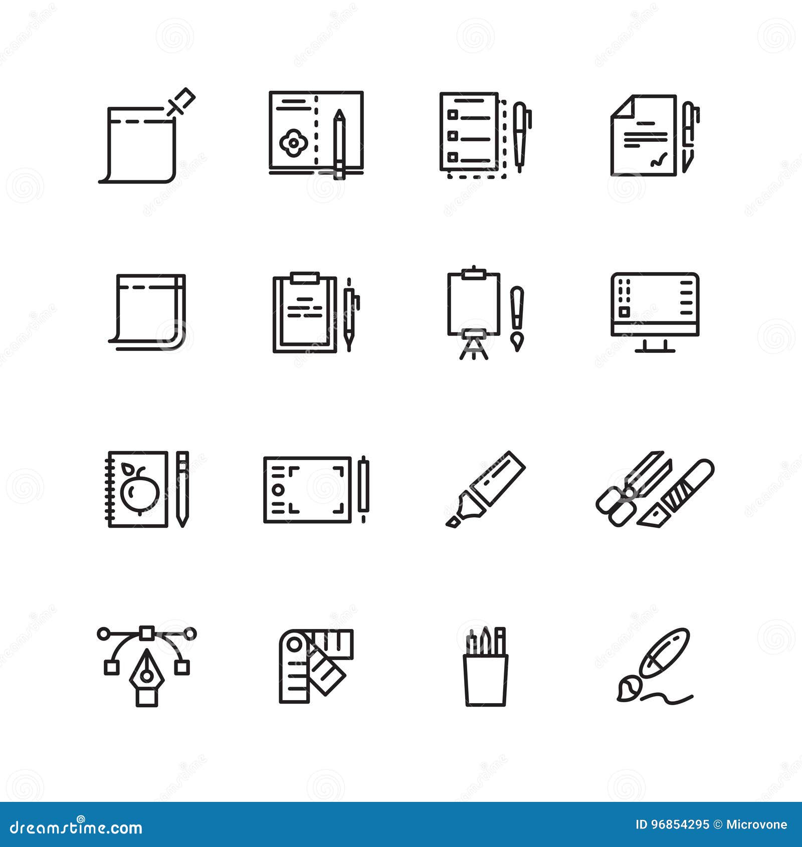 Web Tools Line Icons Collection. Browser, HTML, CSS, JavaScript ...