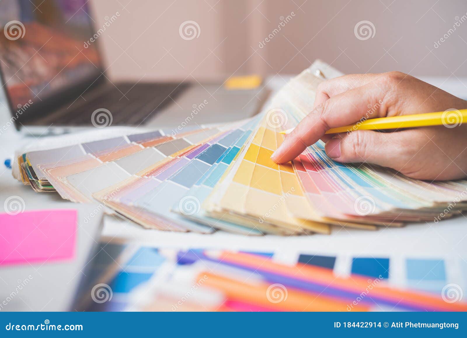 The Graphic Designer Creative Team is Currently Working on the Design ...