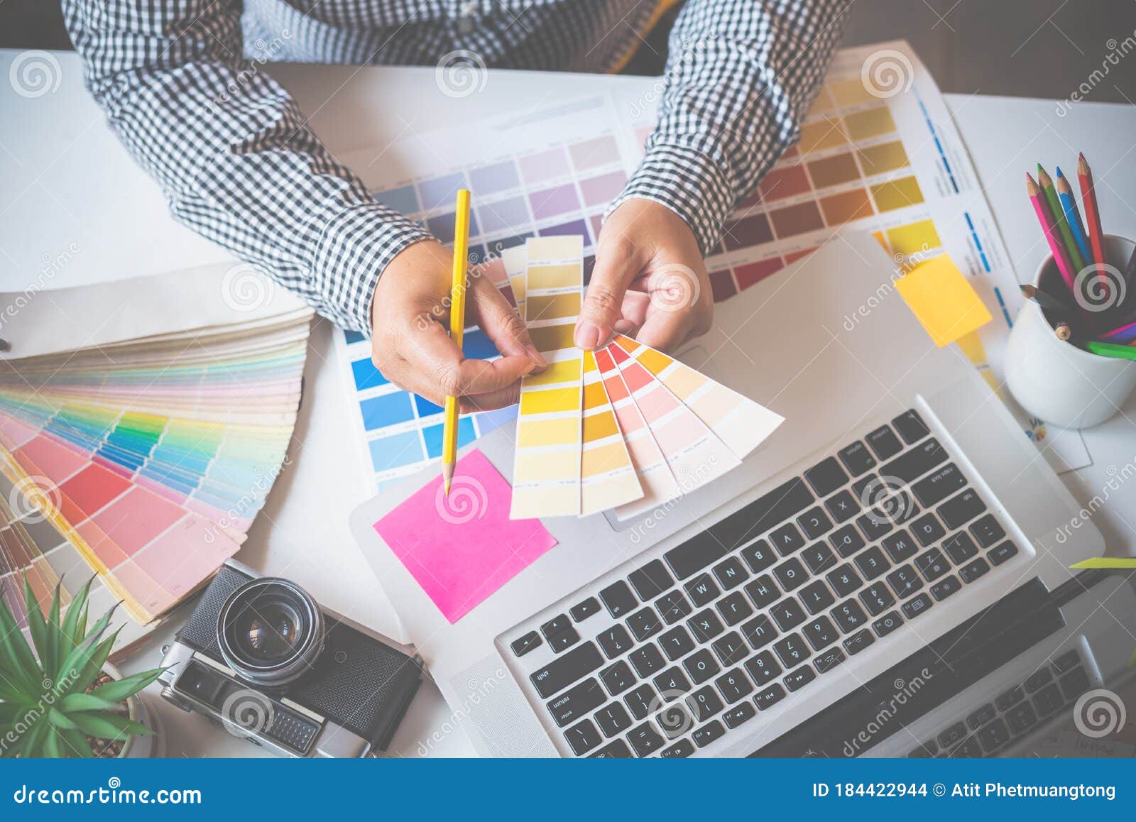 The Graphic Designer Creative Team is Currently Working on the Design ...