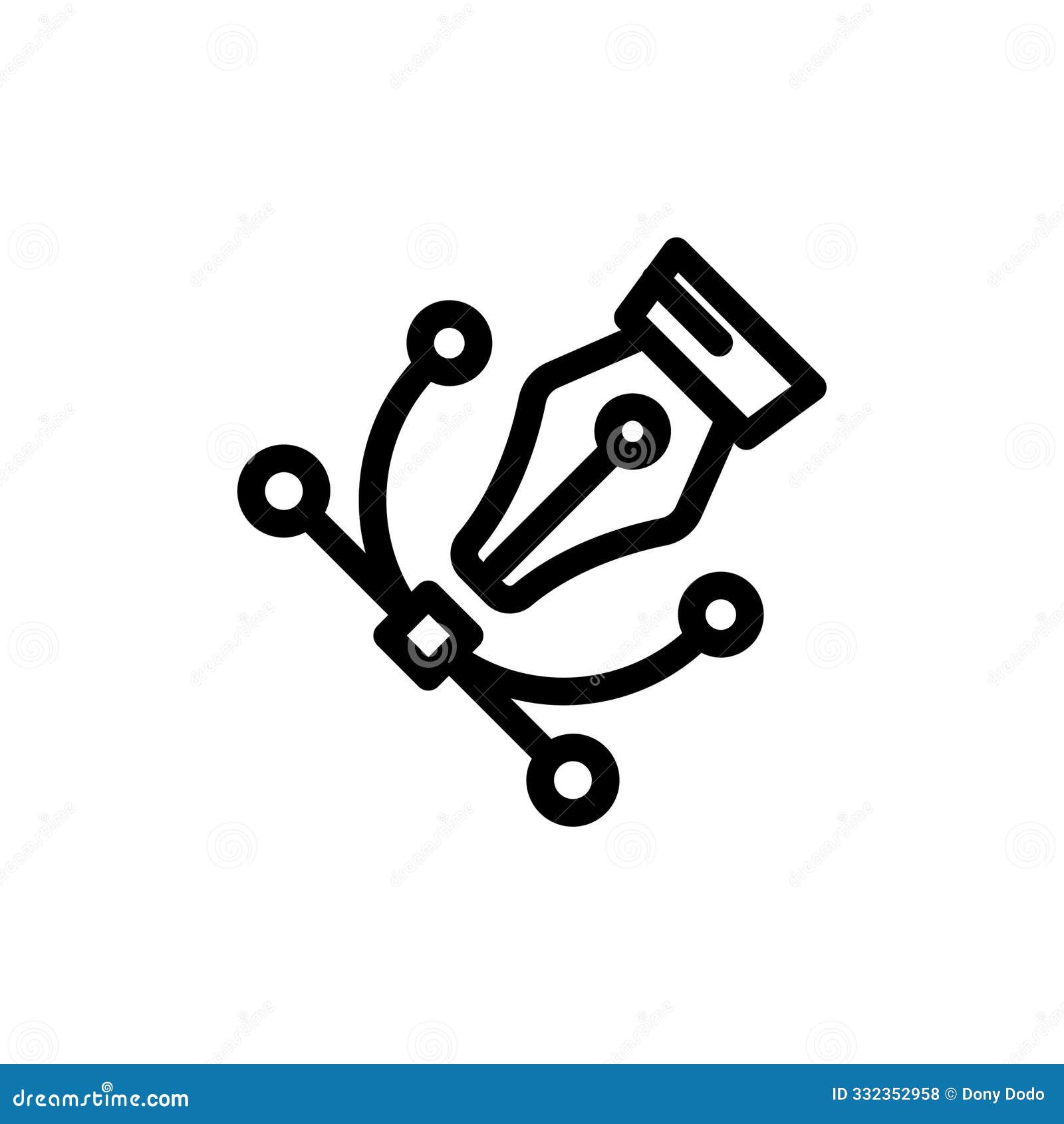 Graphic Designer Icon Design Stock Illustration - Illustration of logo ...