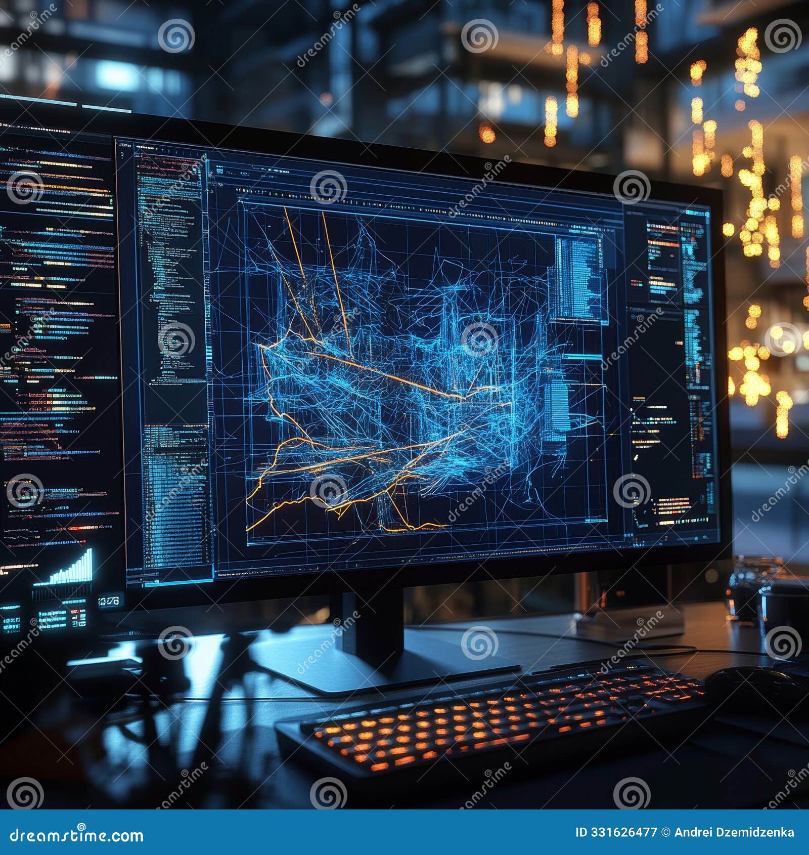 This Graphic Designers Workstation Has a Frozen Design Software Screen ...