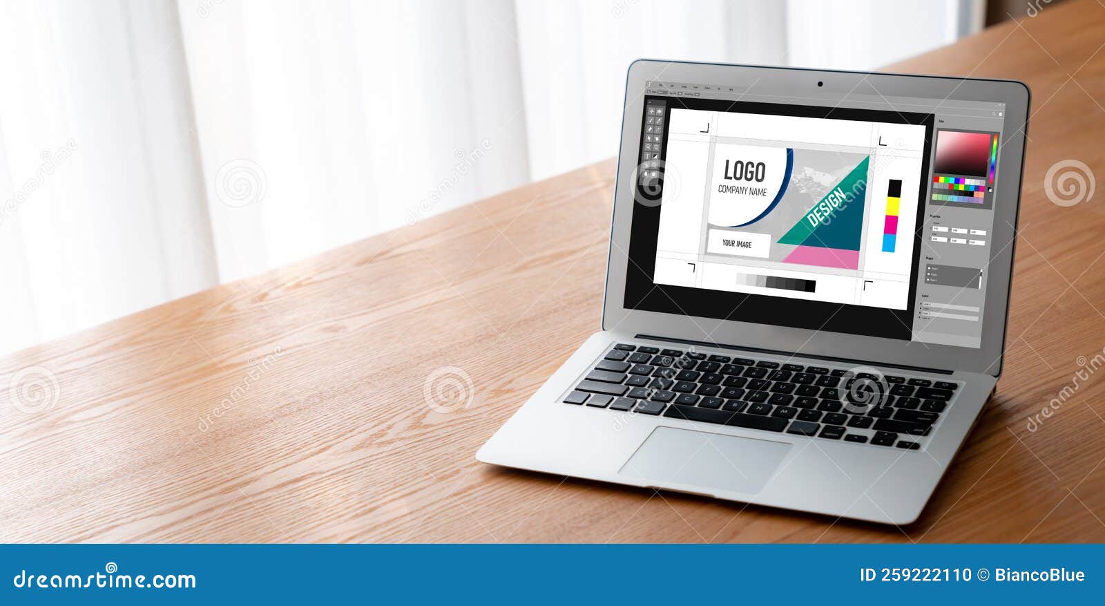 Graphic Designer Software for Modern Design of Web Page and Commercial ...