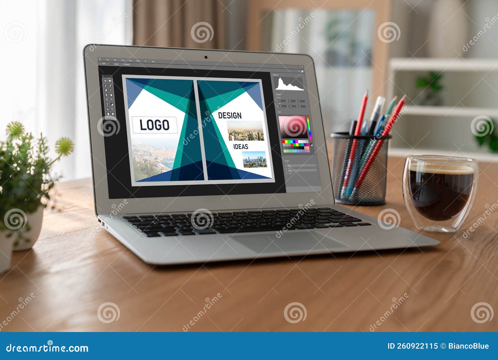 Graphic Designer Software for Modern Design of Web Page and Commercial ...