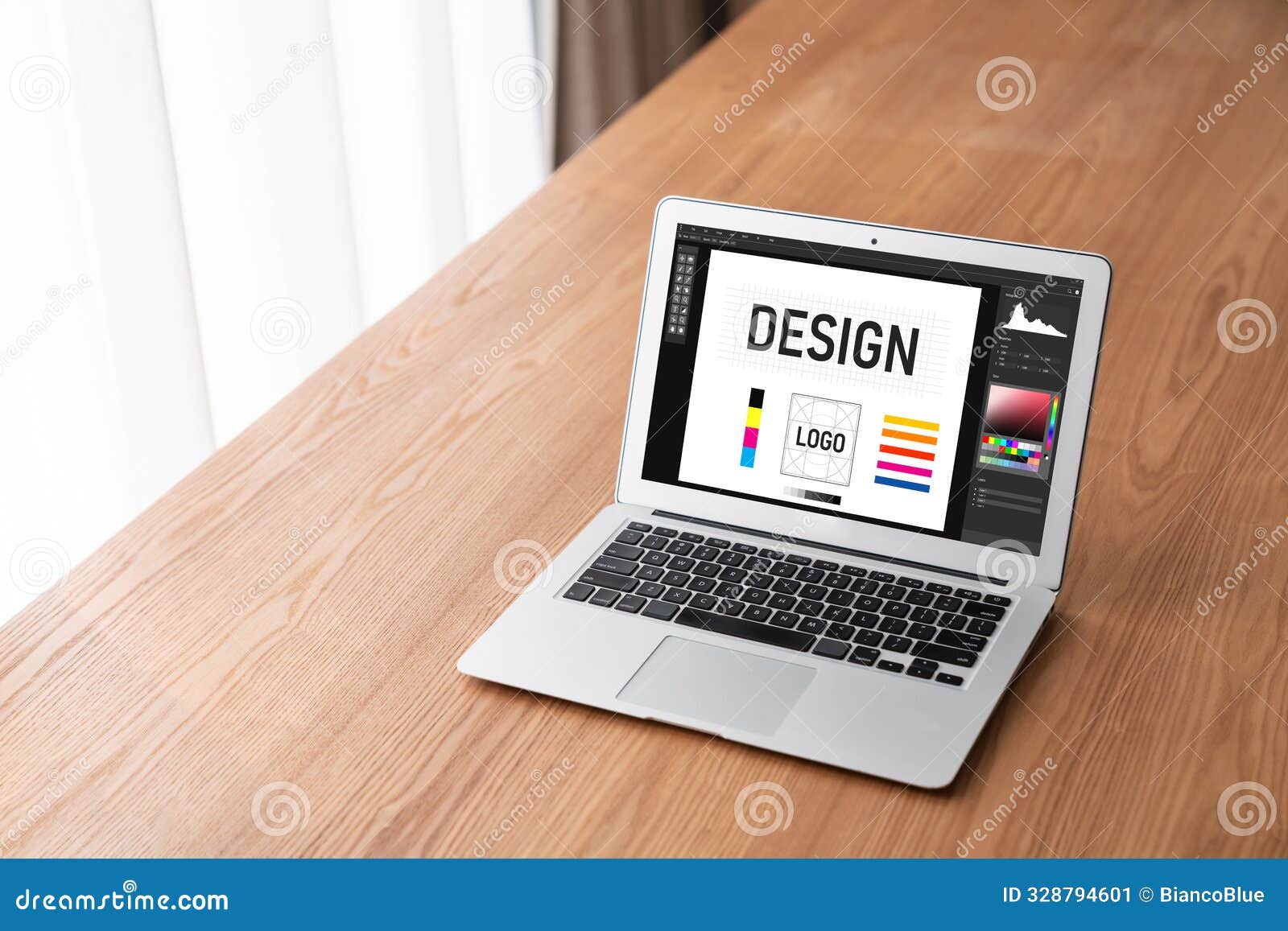 Graphic Designer Software for Modern Design of Web Page and Commercial ...