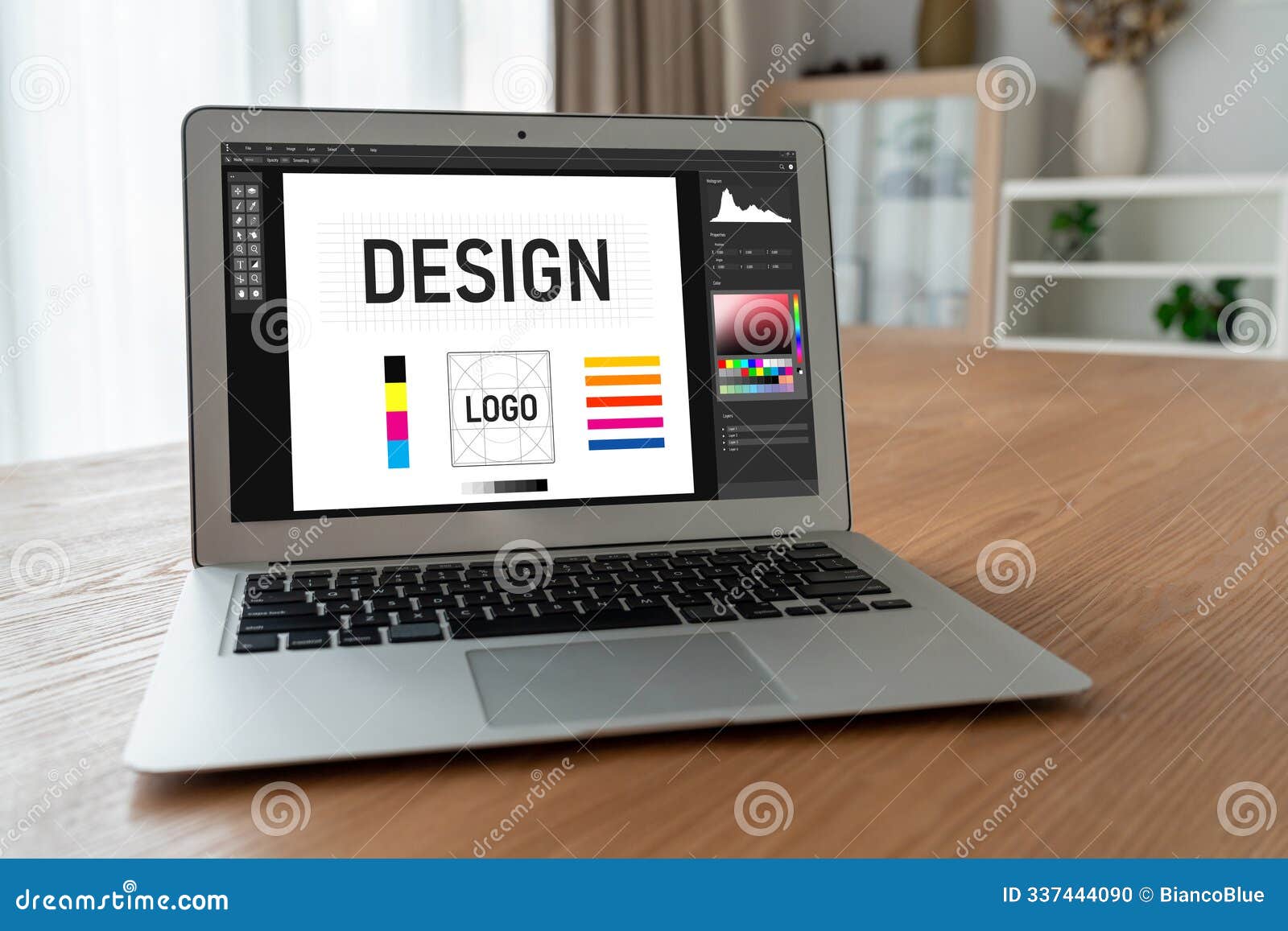 Graphic Designer Software for Modern Design of Web Page and Commercial ...