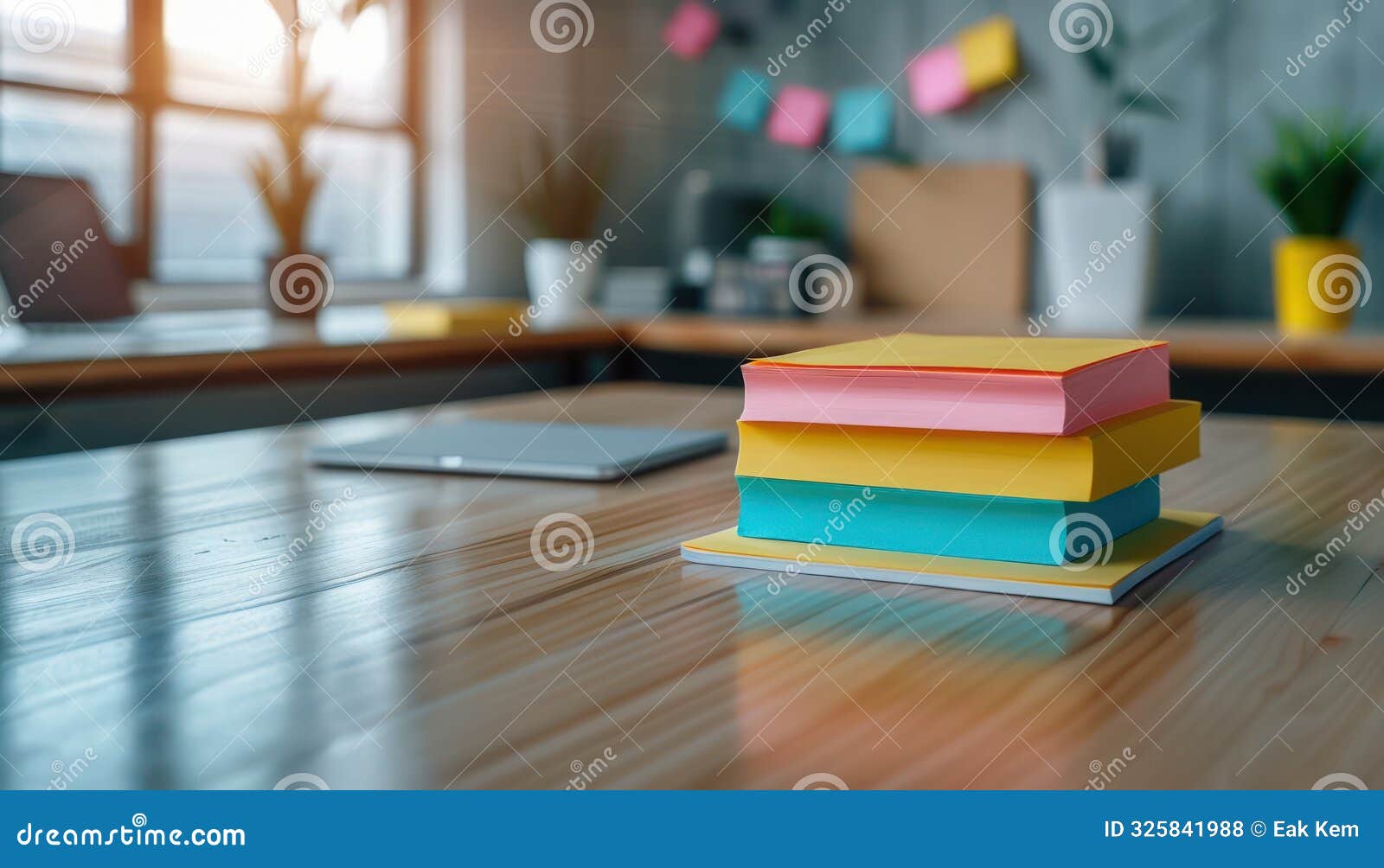 Graphic Designer Brainstorming Creative Ideas With Memo Pads And Sticky ...