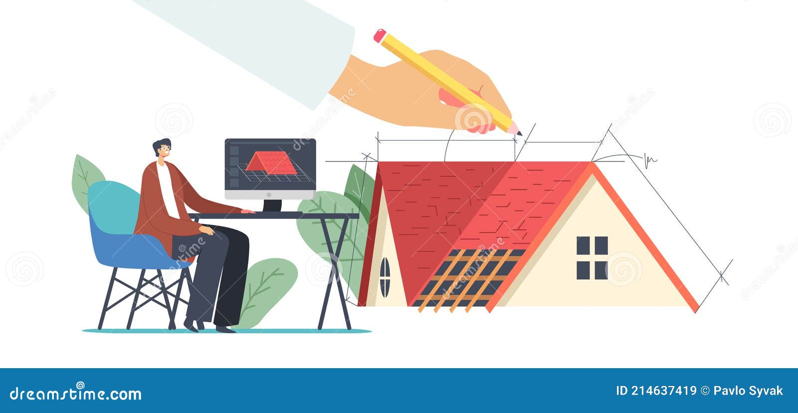 Graphic Designer Working on Computer in Engineering Program Create 3d ...