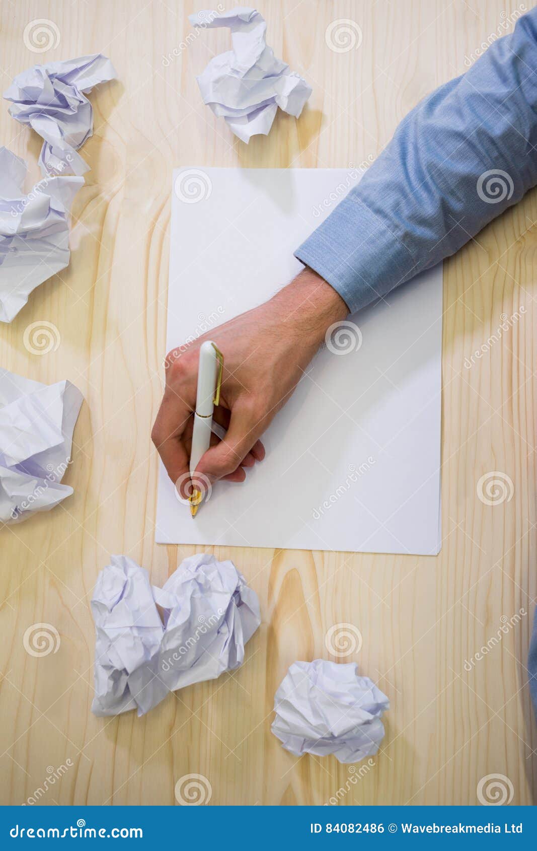 Graphic Designer Writing on Paper Stock Photo - Image of people ...