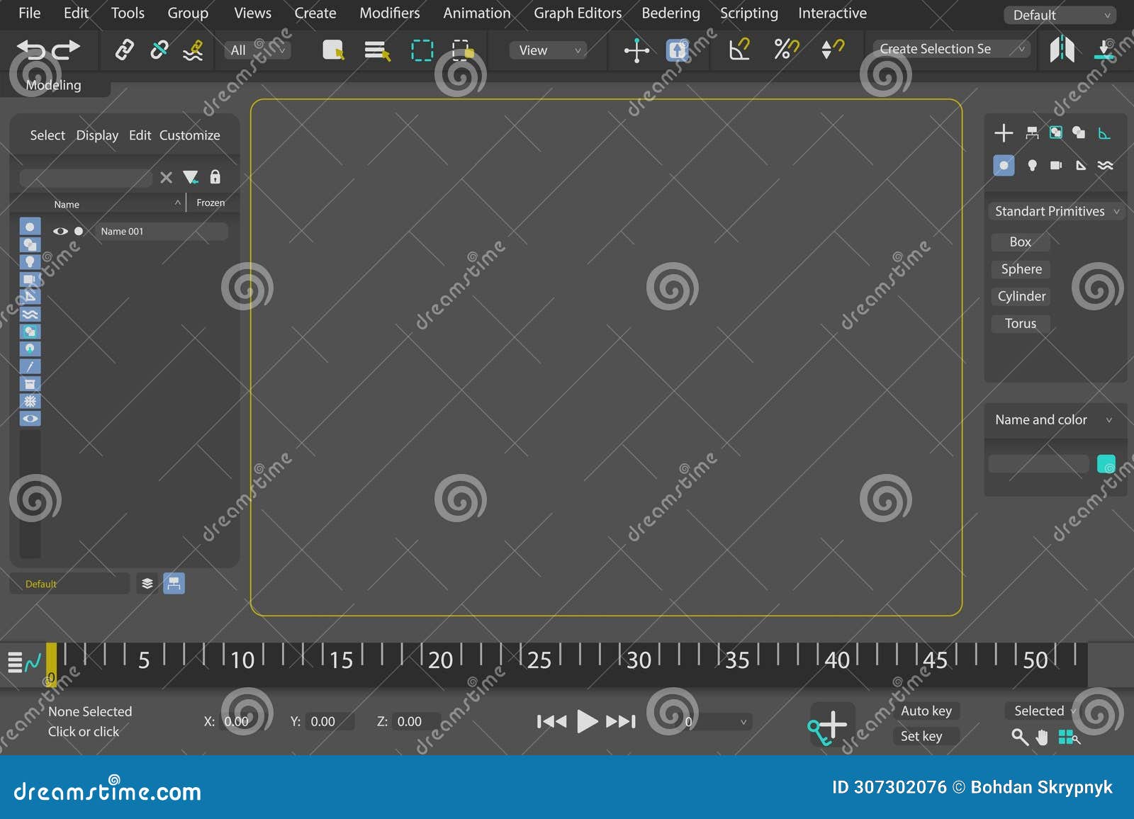 Graphic Editor Interface Background. an Editing and Drawing Toolbar Stock Vector - Illustration ...