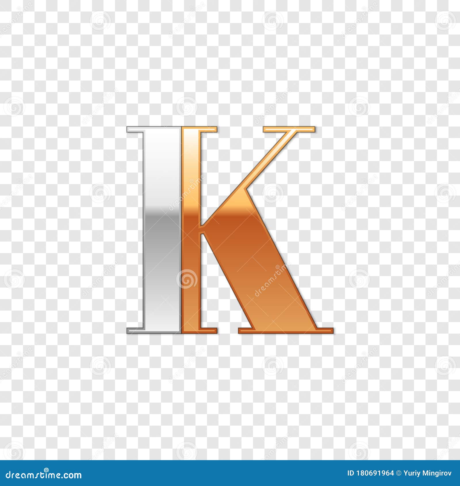 Graphic Elegant Silver and Gold Impossible Font, Symbol, Alphabet ...