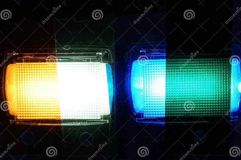 Graphic Elements Photographed in the Studio with Flash Light Stock ...