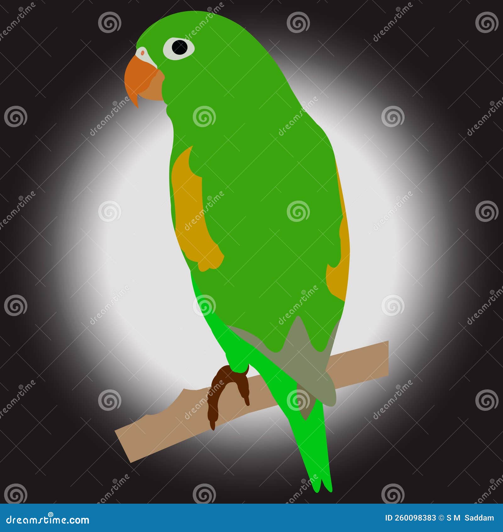 Bird Vector Art Icons And Graphics Stock Vector Illustration Of Ethnic Branch 260098383