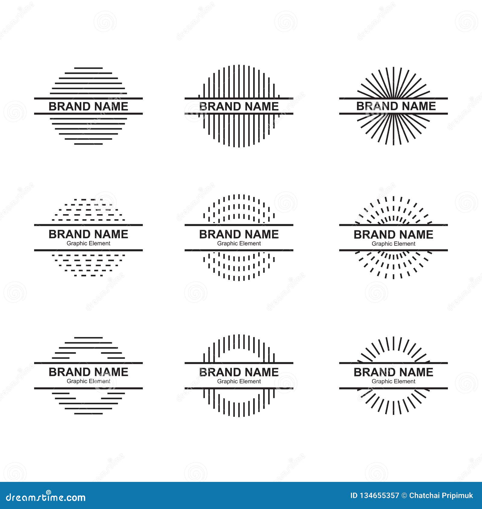 Graphic element, vector stock vector. Illustration of clip - 134655357