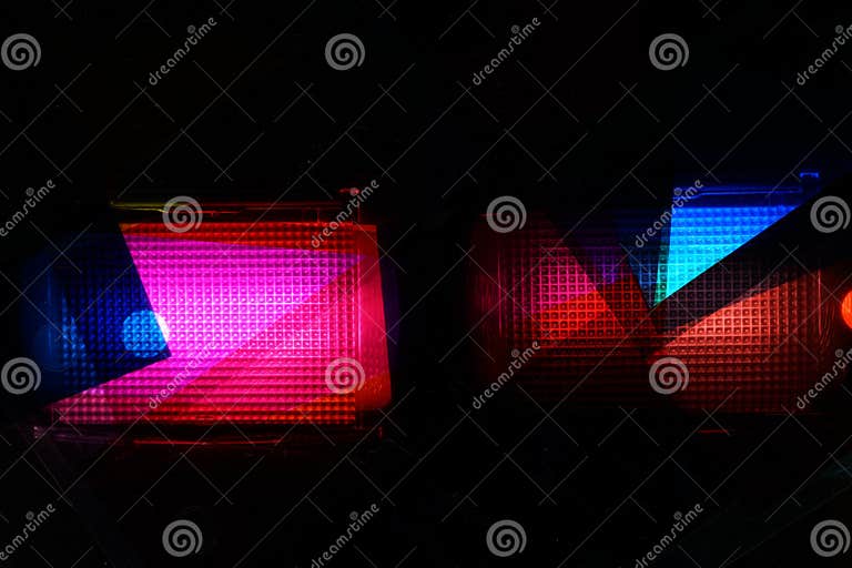 Graphic Elements Photographed in the Studio with Flash Light Stock ...