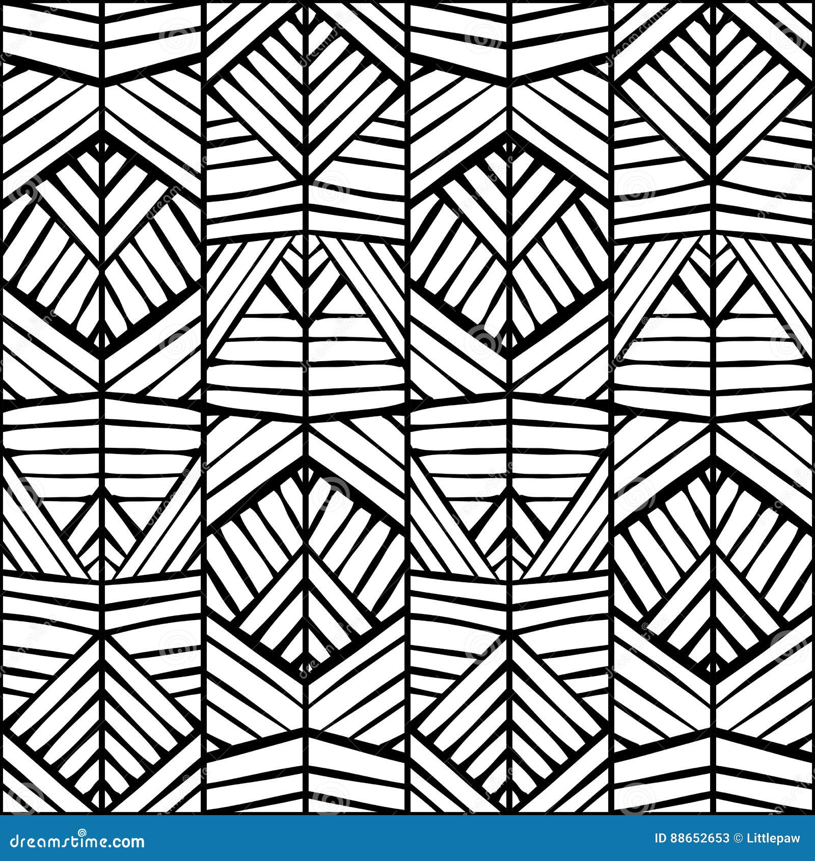 Graphic Ethnic Floral Illustration With Ukrainian Folk Motifs ...