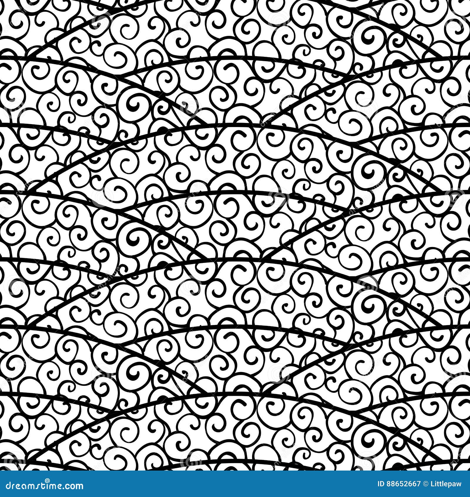 Graphic Ethnic Floral Illustration With Ukrainian Folk Motifs ...