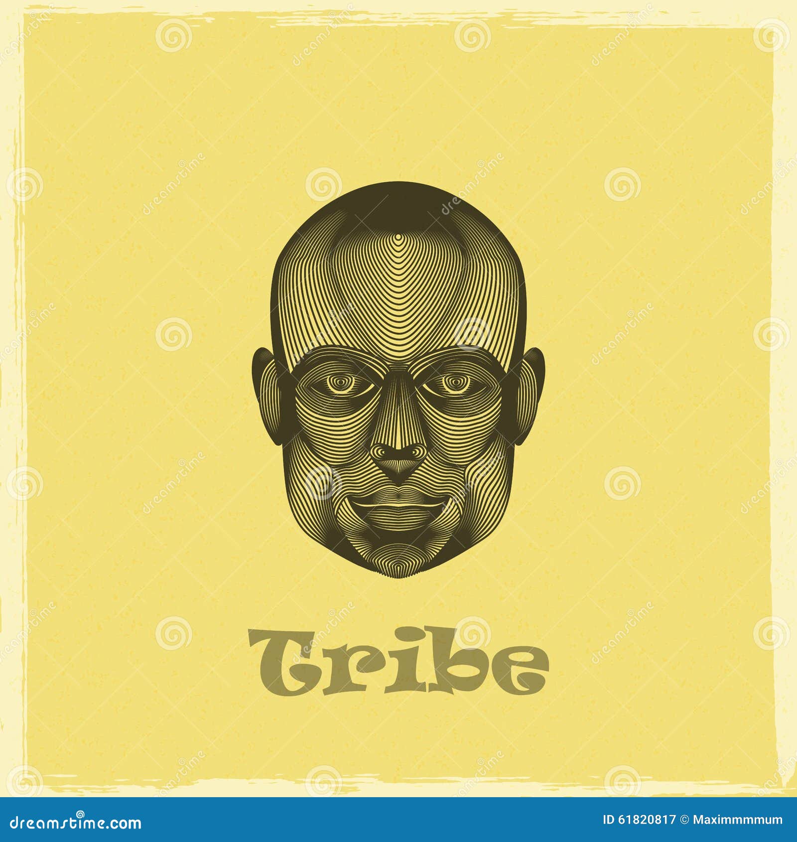 African Tribe People Character In Traditional Loincloth And Palm Leaf ...