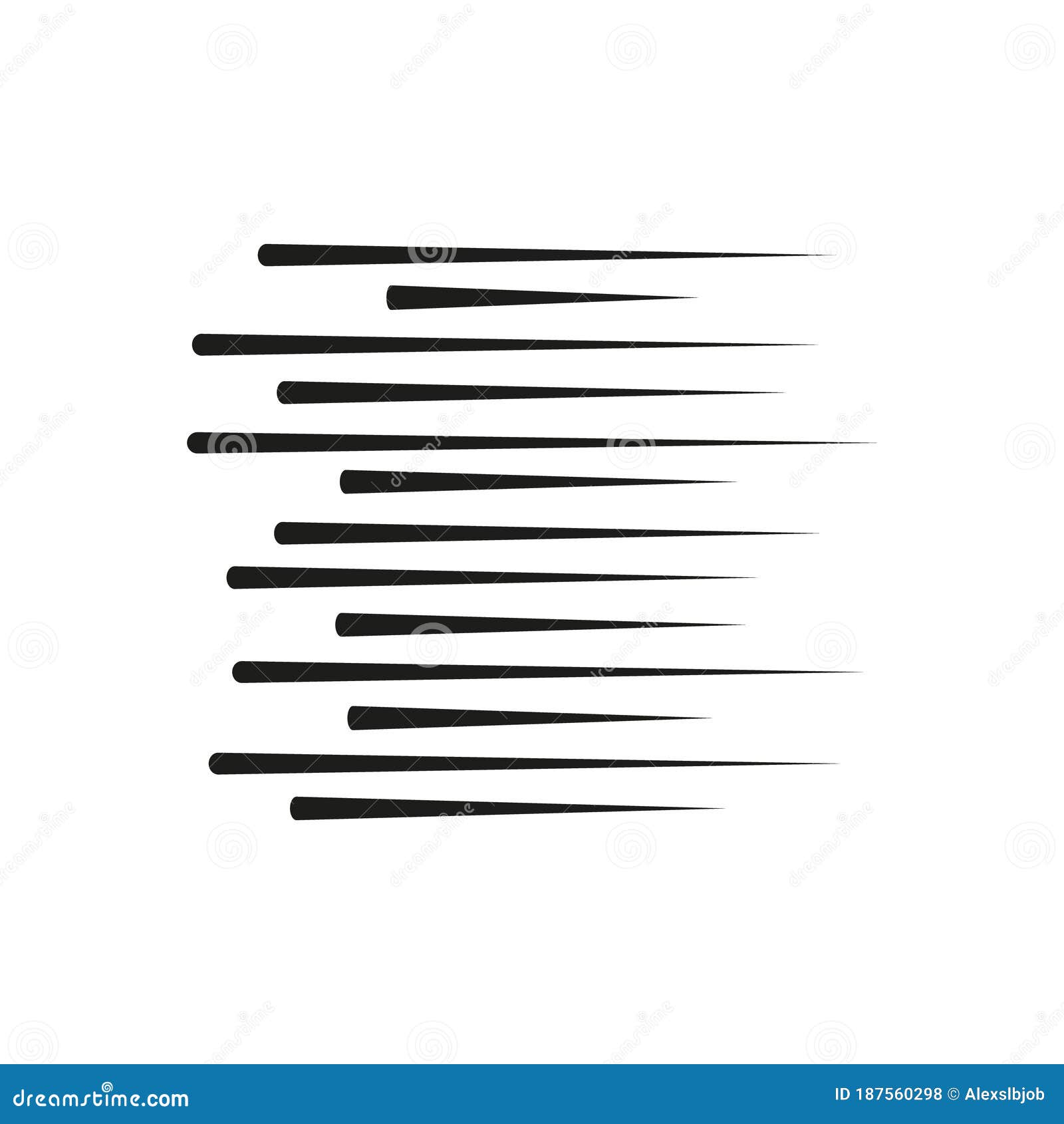 Graphic Explosion with Speed Lines. Comic Book Design Element. Vector ...