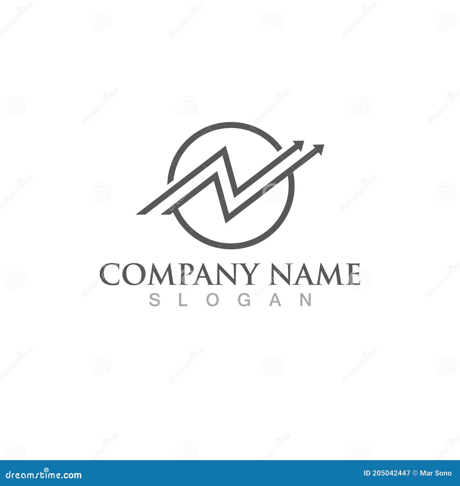 Graphic Financial Logos and Symbols Vector Stock Illustration ...