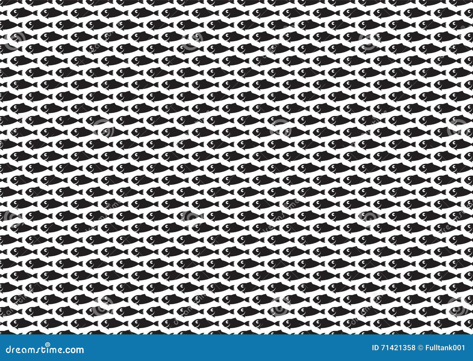 Graphic Fish Repeated Pattern Stock Vector - Illustration of modern ...