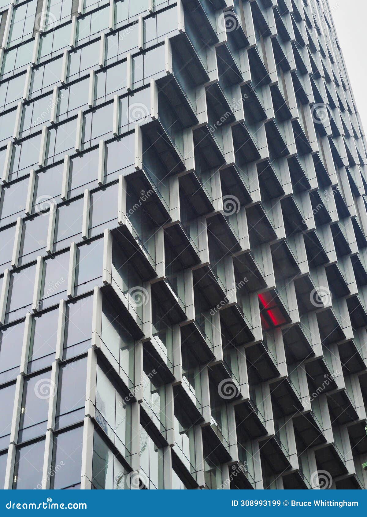 Graphic Detail of Modern Commercial Skyscraper Building Stock Image ...