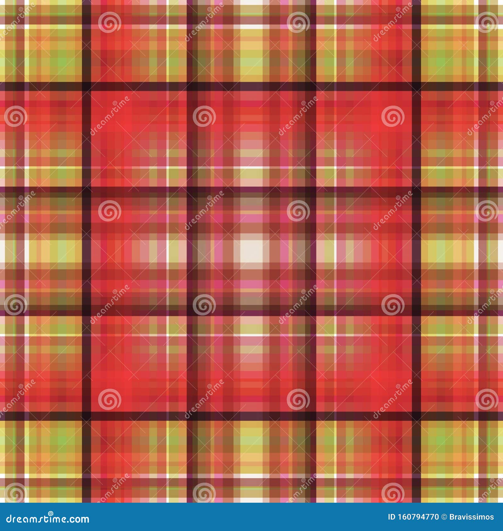 Graphic Grid Pattern, Digital Square. Abstract Style Stock Illustration ...