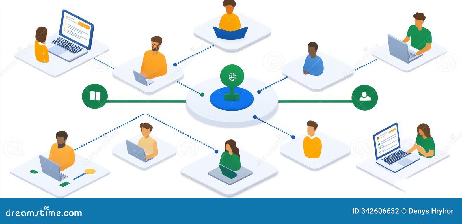 This Graphic Illustrates How Various Users Engage with Digital ...