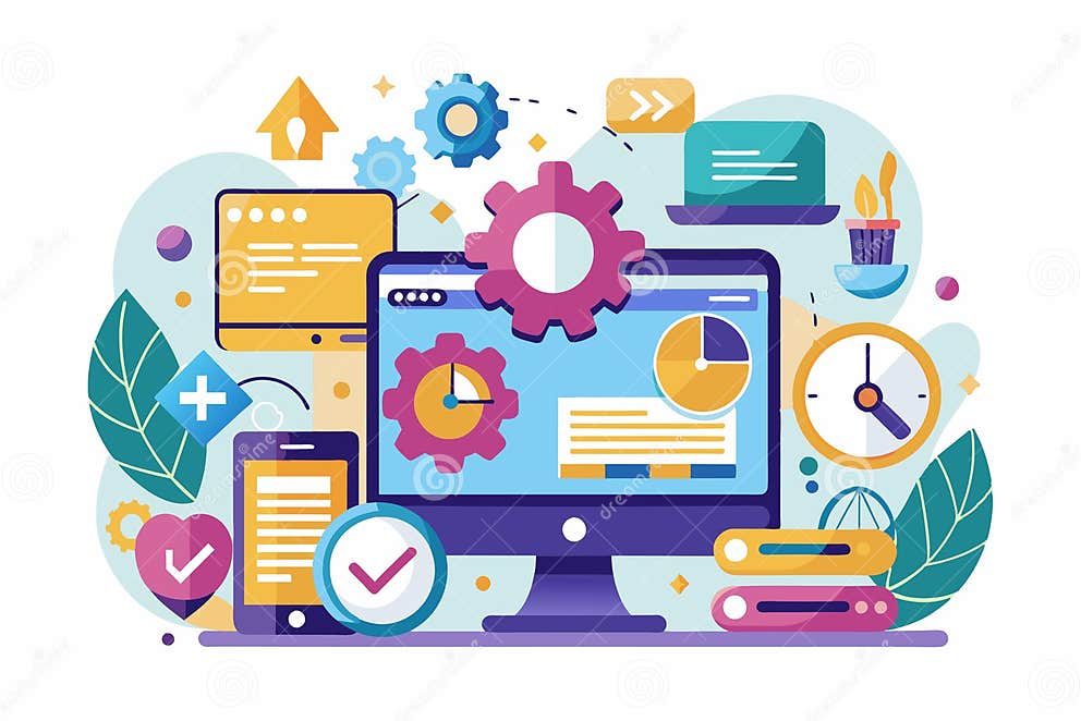 This Graphic Illustrates Various Technology Tools and Productivity ...