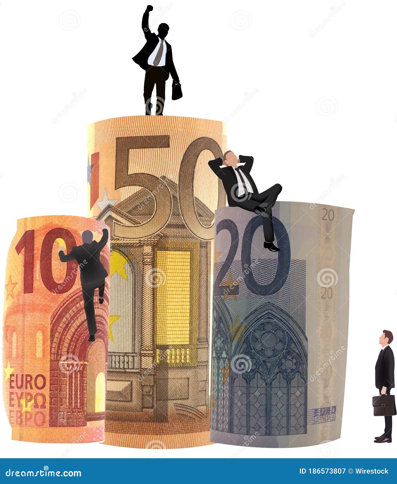 Money Pyramid Stock Image | CartoonDealer.com #30196903