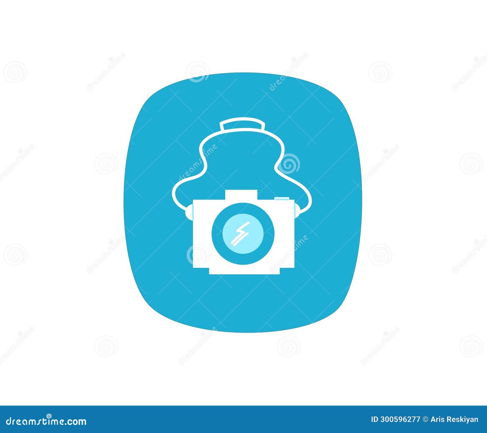 Graphic Illustration of a Camera in Icon Form, this Vector is Good for ...