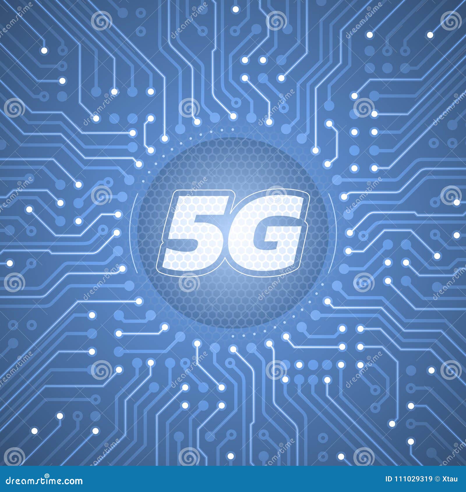 5G - 5th Generation Wireless Systems Stock Vector - Illustration of ...