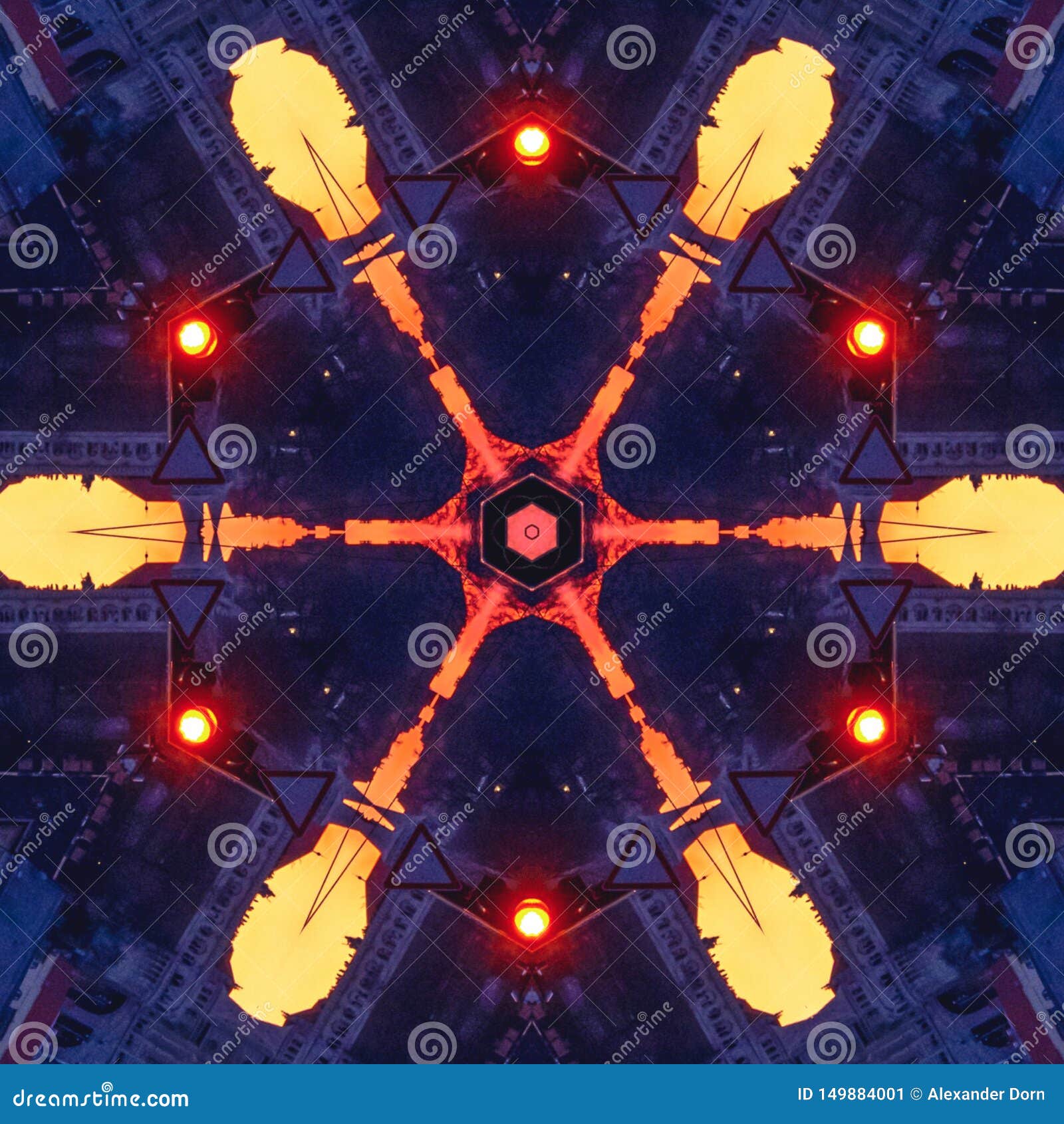 Graphic Image Design Style Spectrum Abstract Art Stock Image - Image of ...