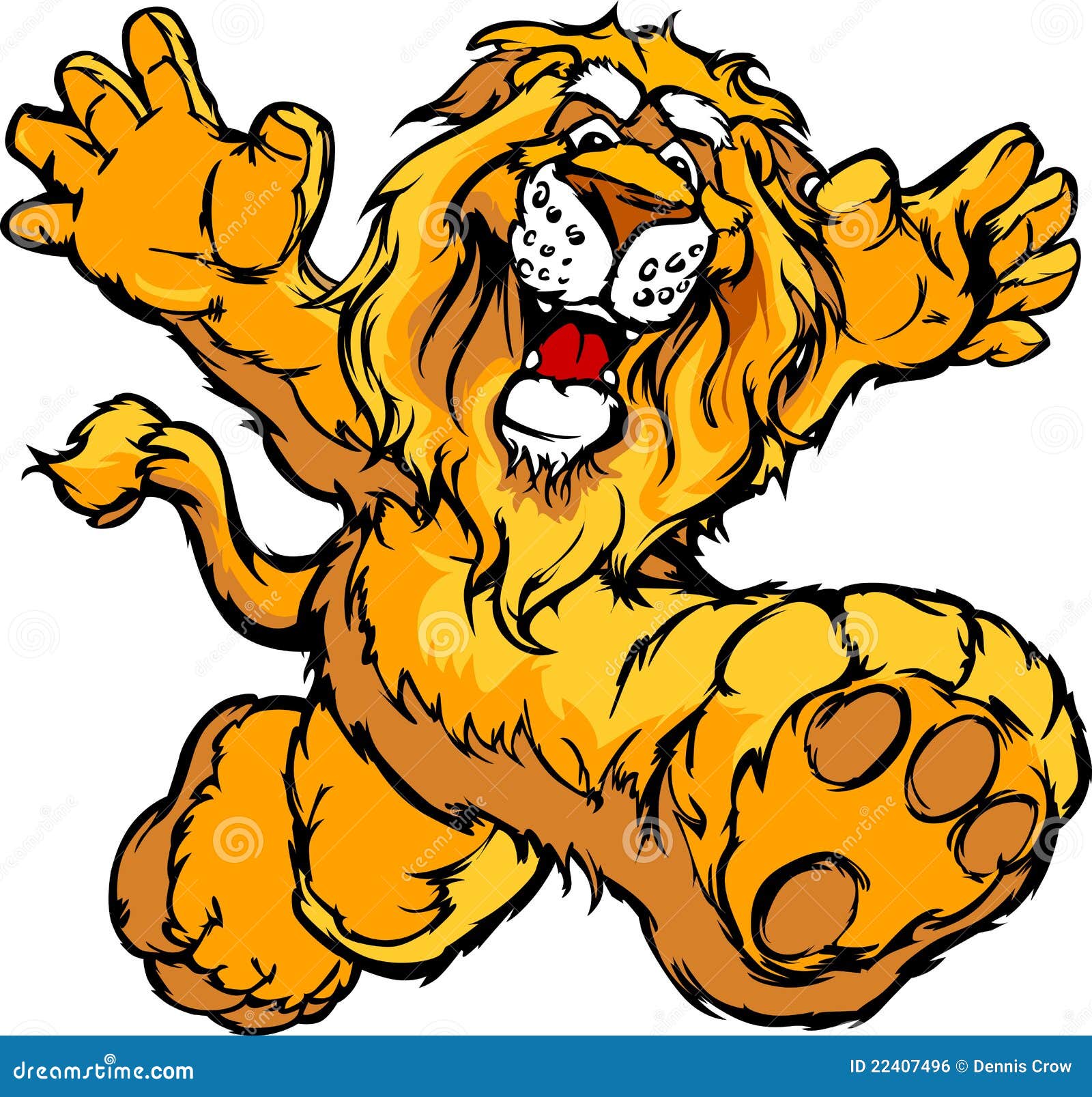 Smiling Lion Mascot Stock Illustrations – 605 Smiling Lion Mascot Stock ...