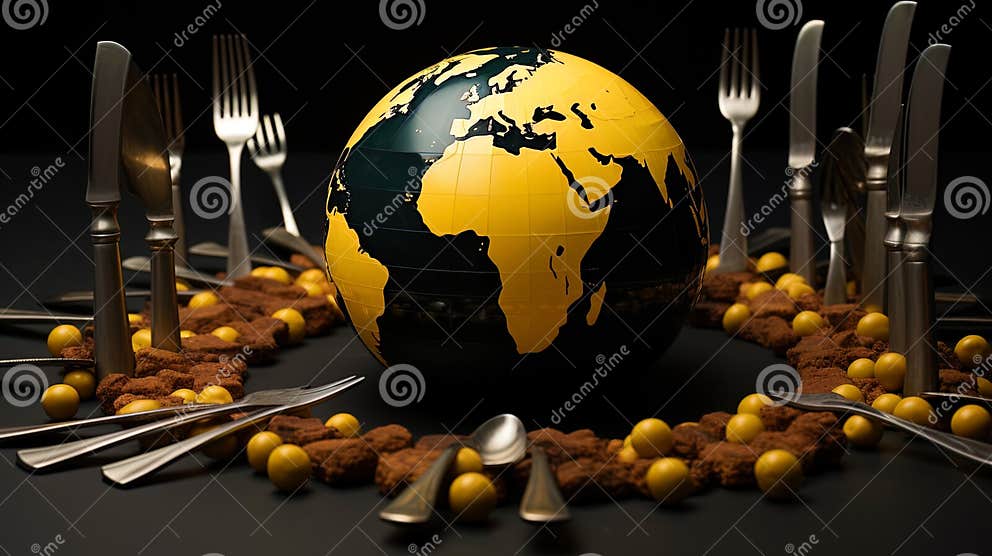 A Graphic Image of Hunger, Representing the Problem of Hunger in ...