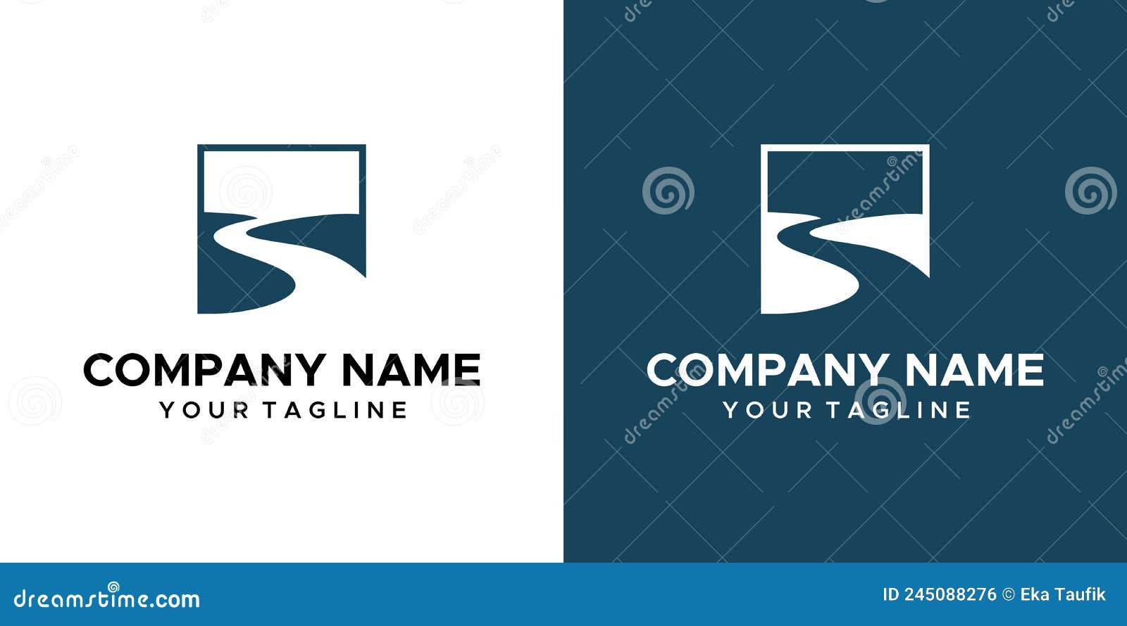 River stock vector. Illustration of label, poster, text - 245088276