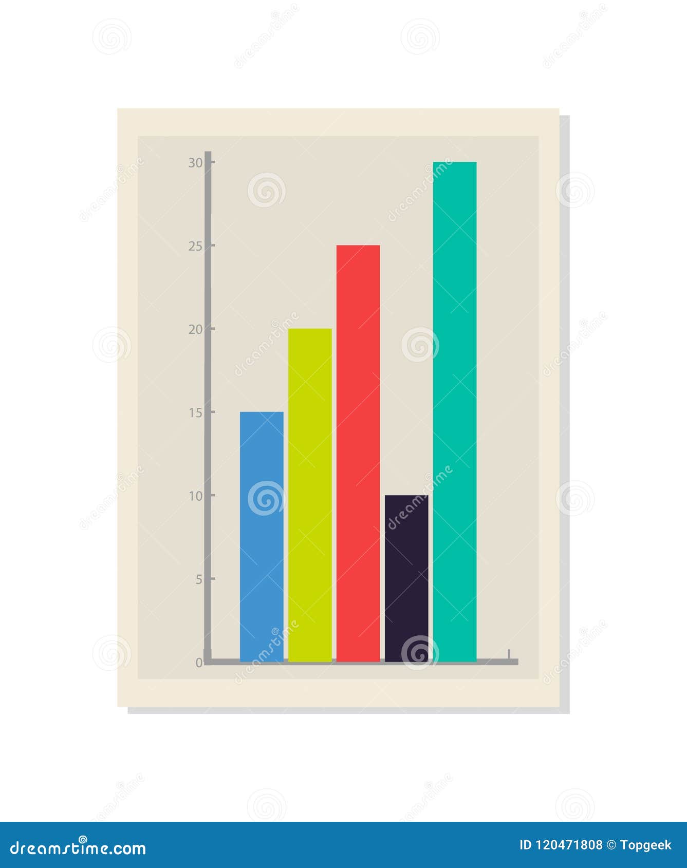 Graphic and Information Page Vector Illustration Stock Vector ...