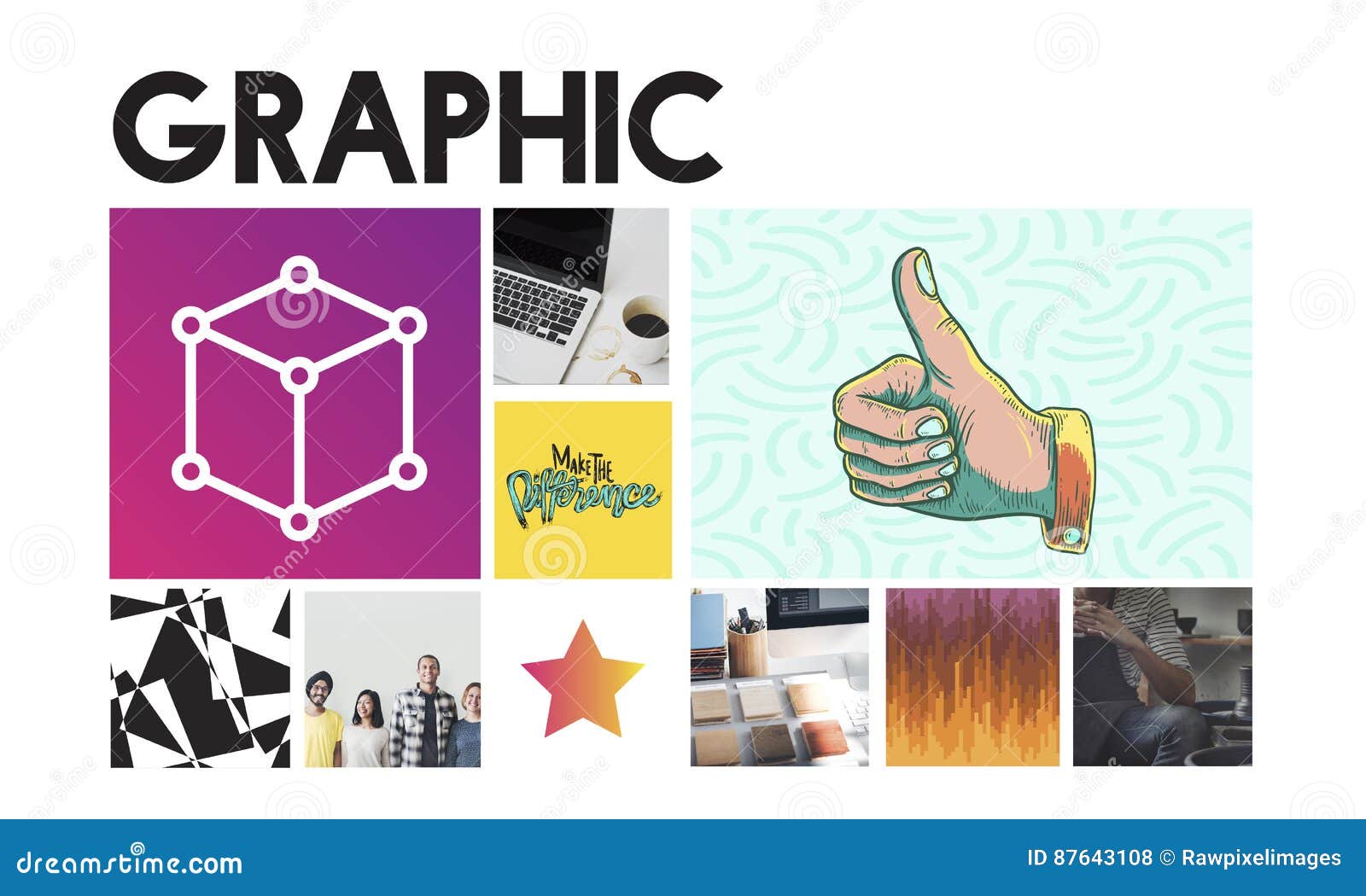 Graphic Innovation Design Simplicity Box Concept Stock Illustration ...